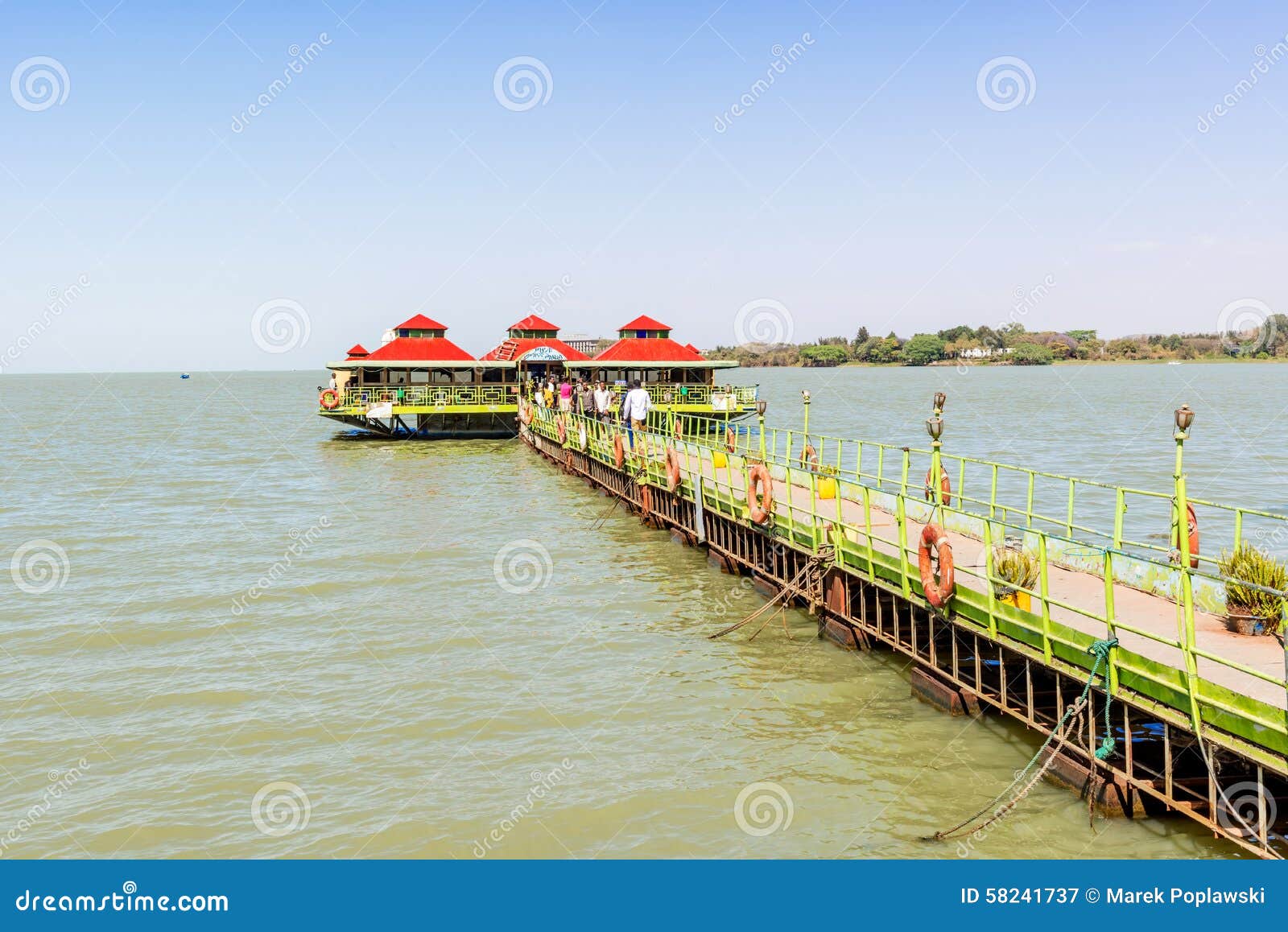 Lago Tana in Bahir Dar fotografia editoriale. Immagine di giorno - 58241737