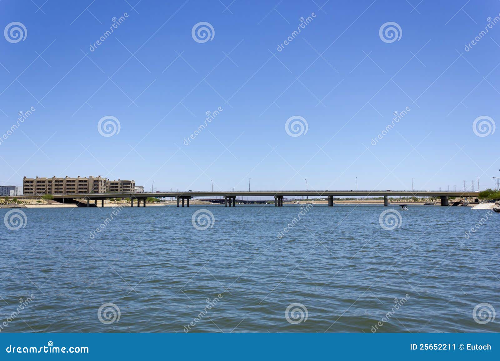 Lago Tempe, Phoenix, AZ imagem de stock. Imagem de lago - 25652211