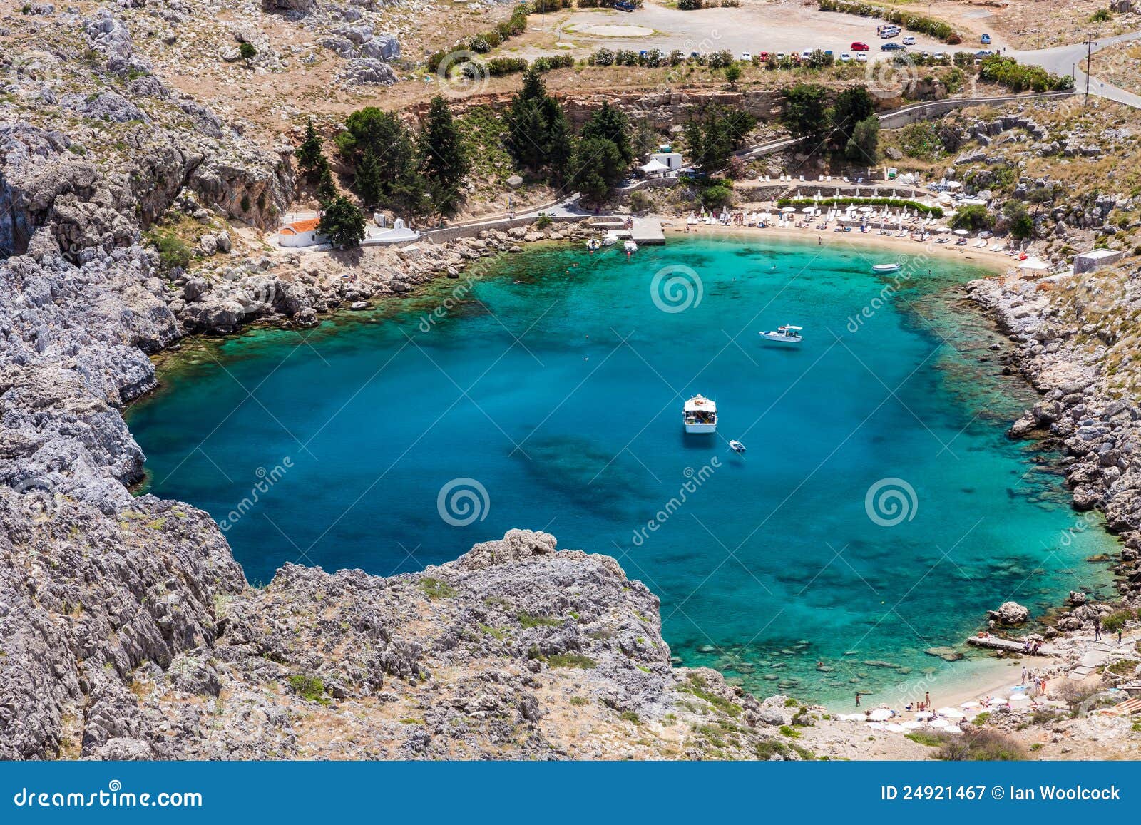 Lagoon stock image. Image of paul, greek, island, destination - 24921467