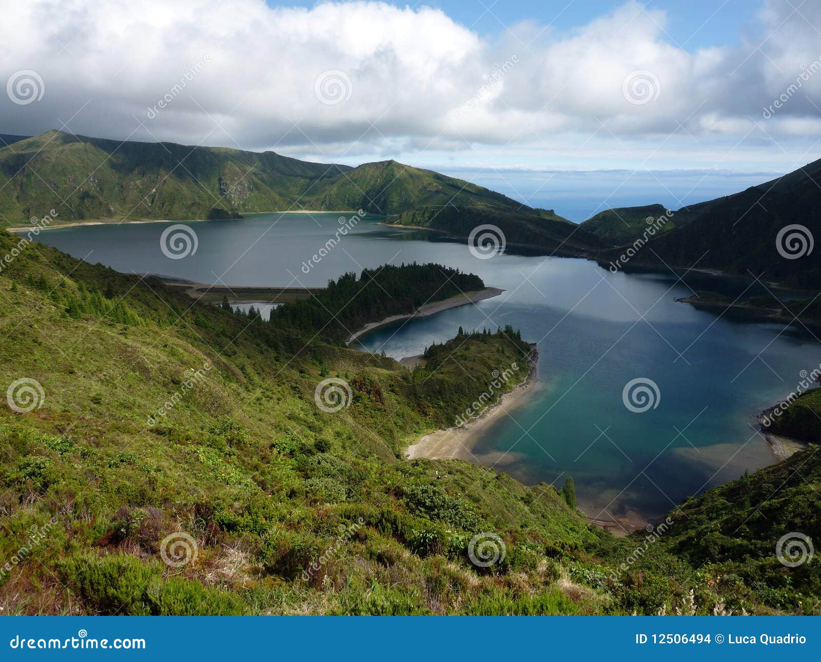 Lagoon of Fire stock photo. Image of outside, geological - 12506494