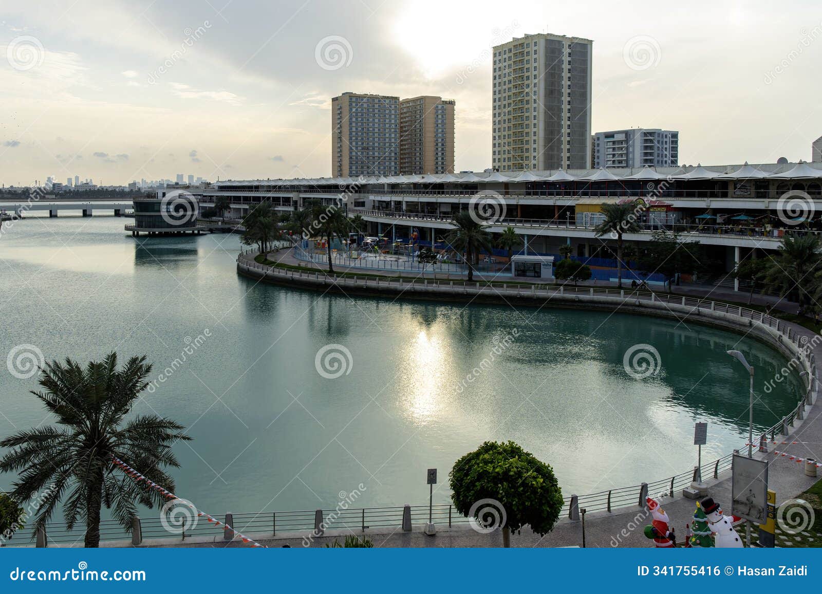 The Lagoon Park Manama Bahrain Editorial Photo - Image of lagoon ...