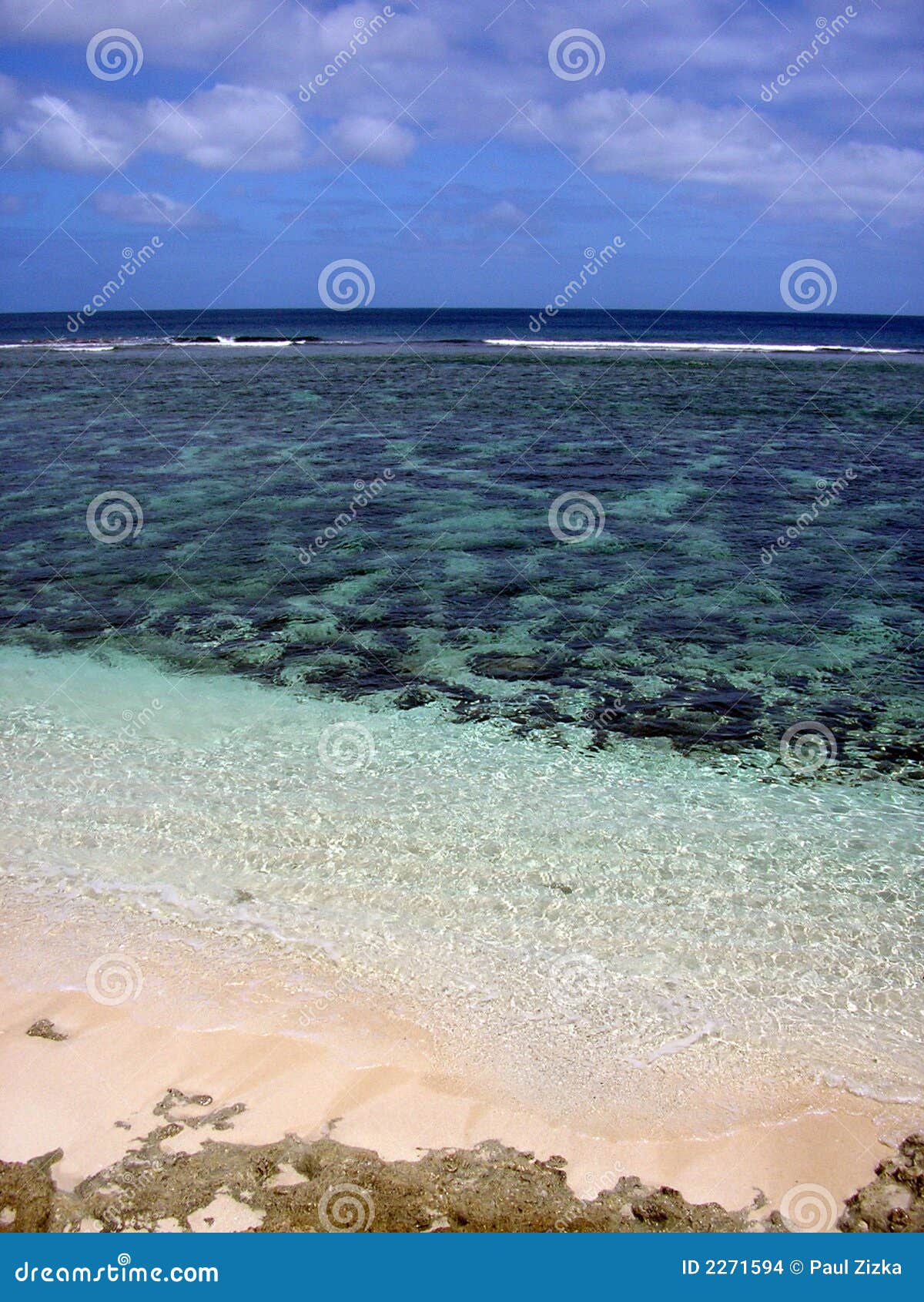 Lagoon of Tonga stock photo. Image of beach, tropical - 2271594