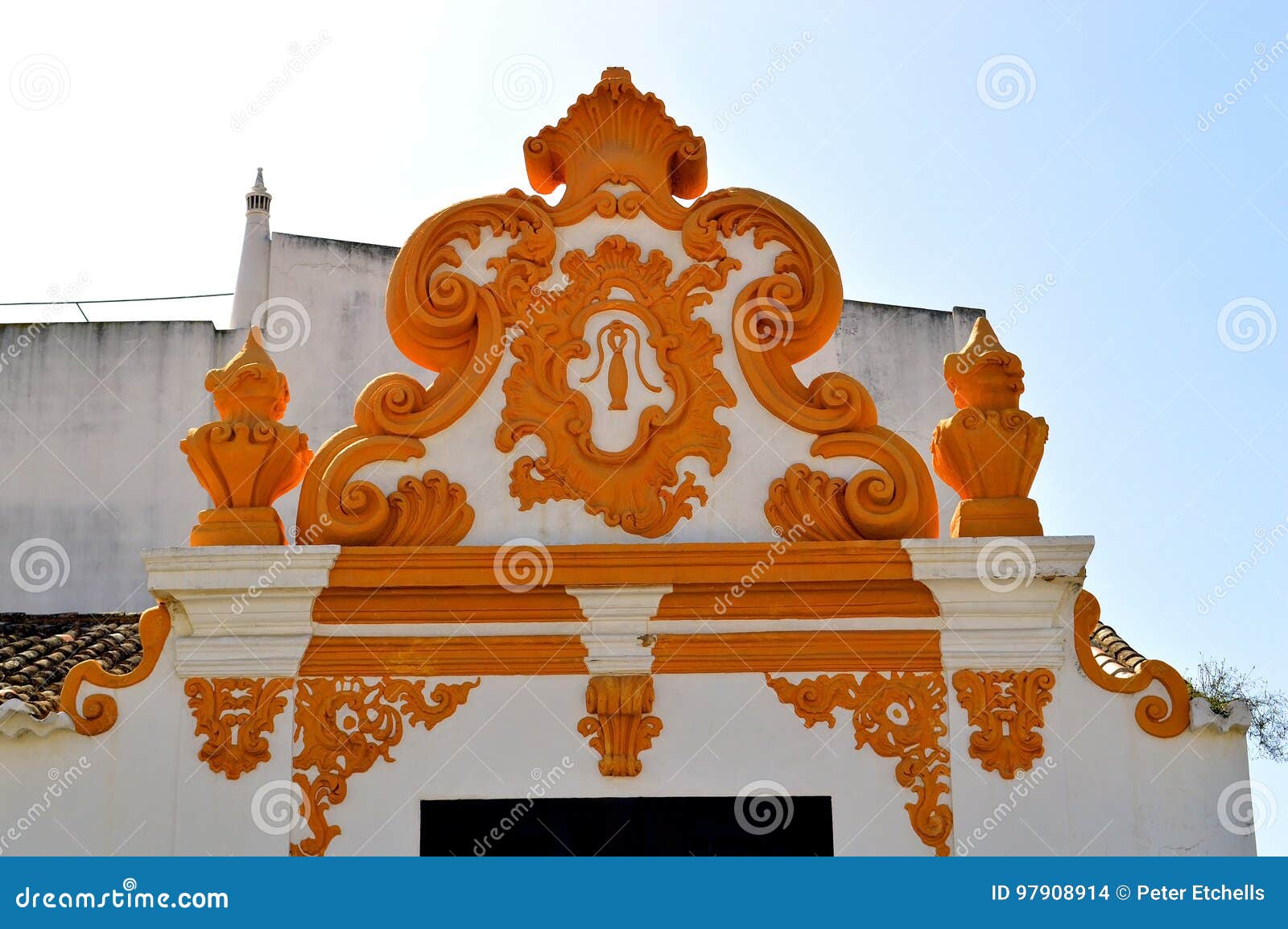 Lagos Architectural Detail in the Old Town Stock Photo - Image of ...