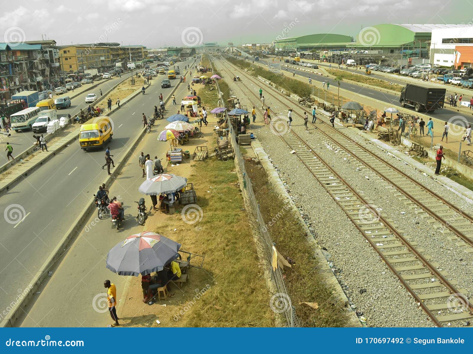The Lagos Express Road editorial photography. Image of places - 170697492