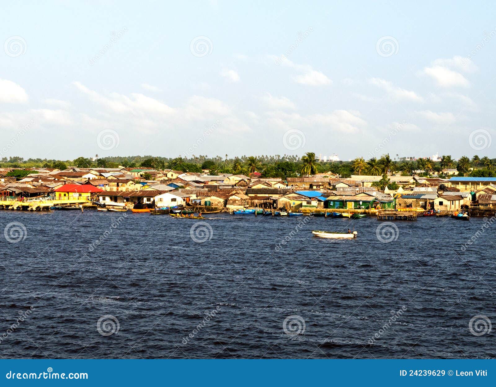 Lagos river stock image. Image of nigeria, fisherman - 24239629