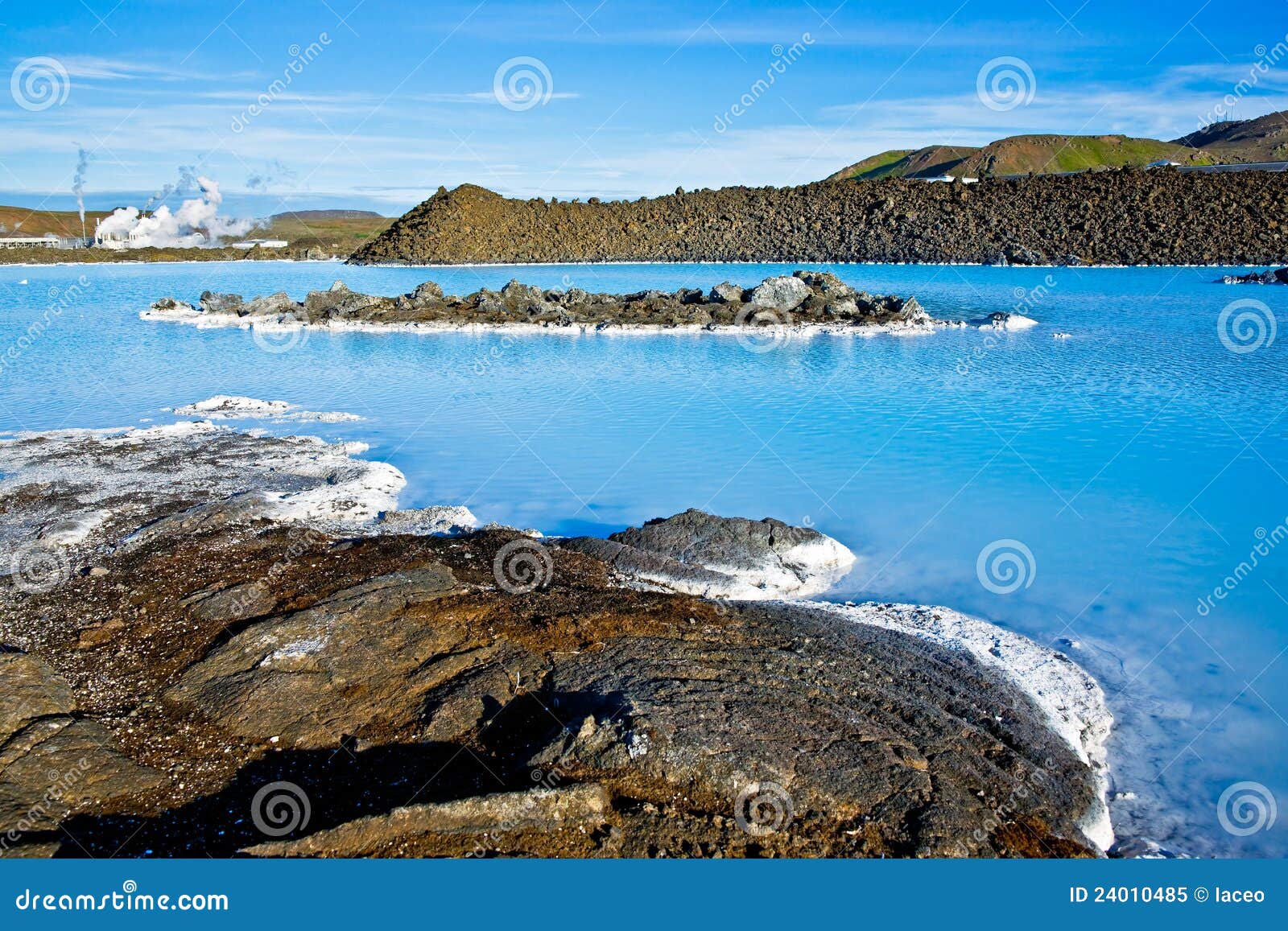 Laguna azul, Islandia imagen de archivo. Imagen de resorte - 24010485