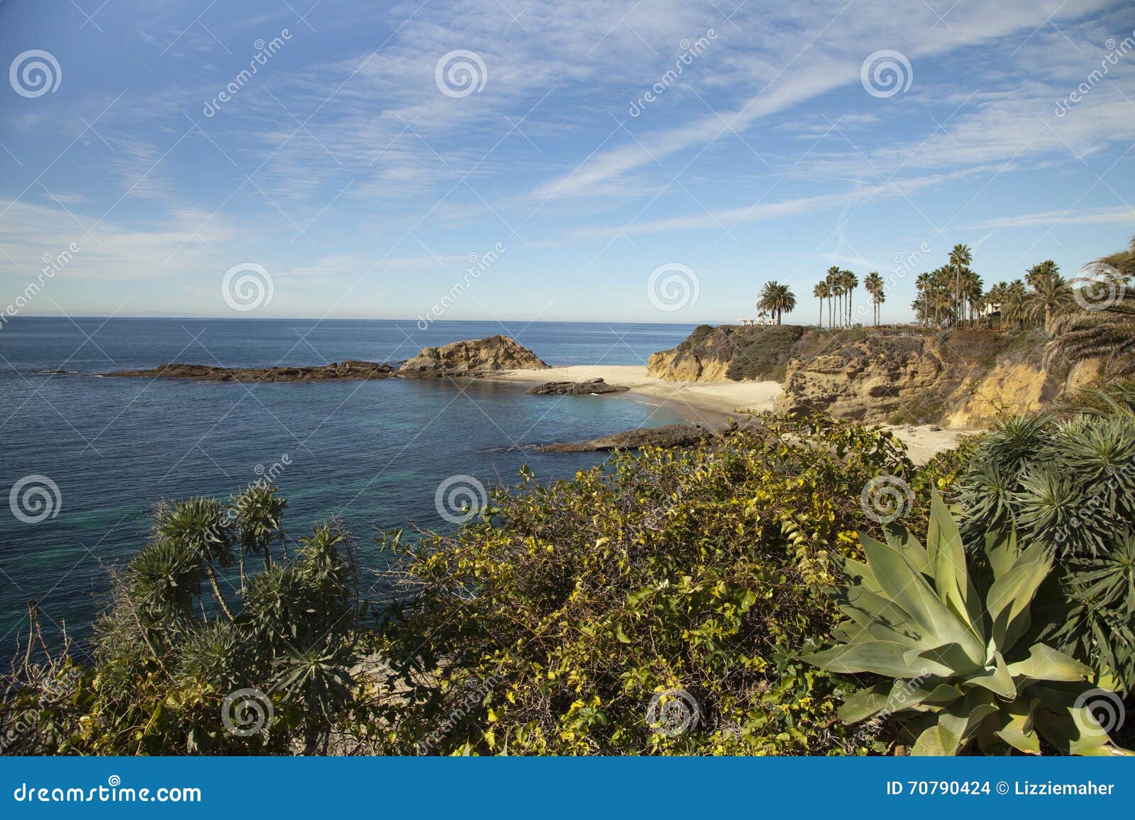 Laguna Beach Lanscape stock photo. Image of view, pacific - 70790424