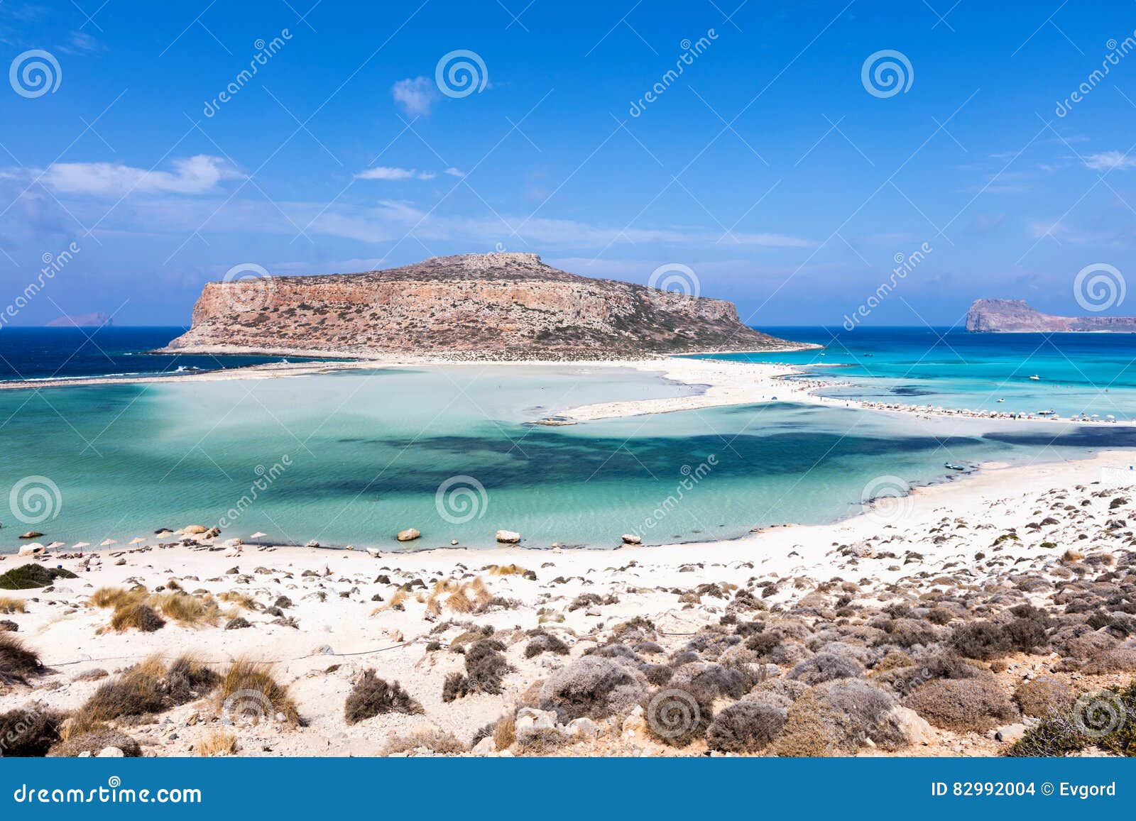 Laguna de Balos foto de archivo. Imagen de laguna, asoleado - 82992004