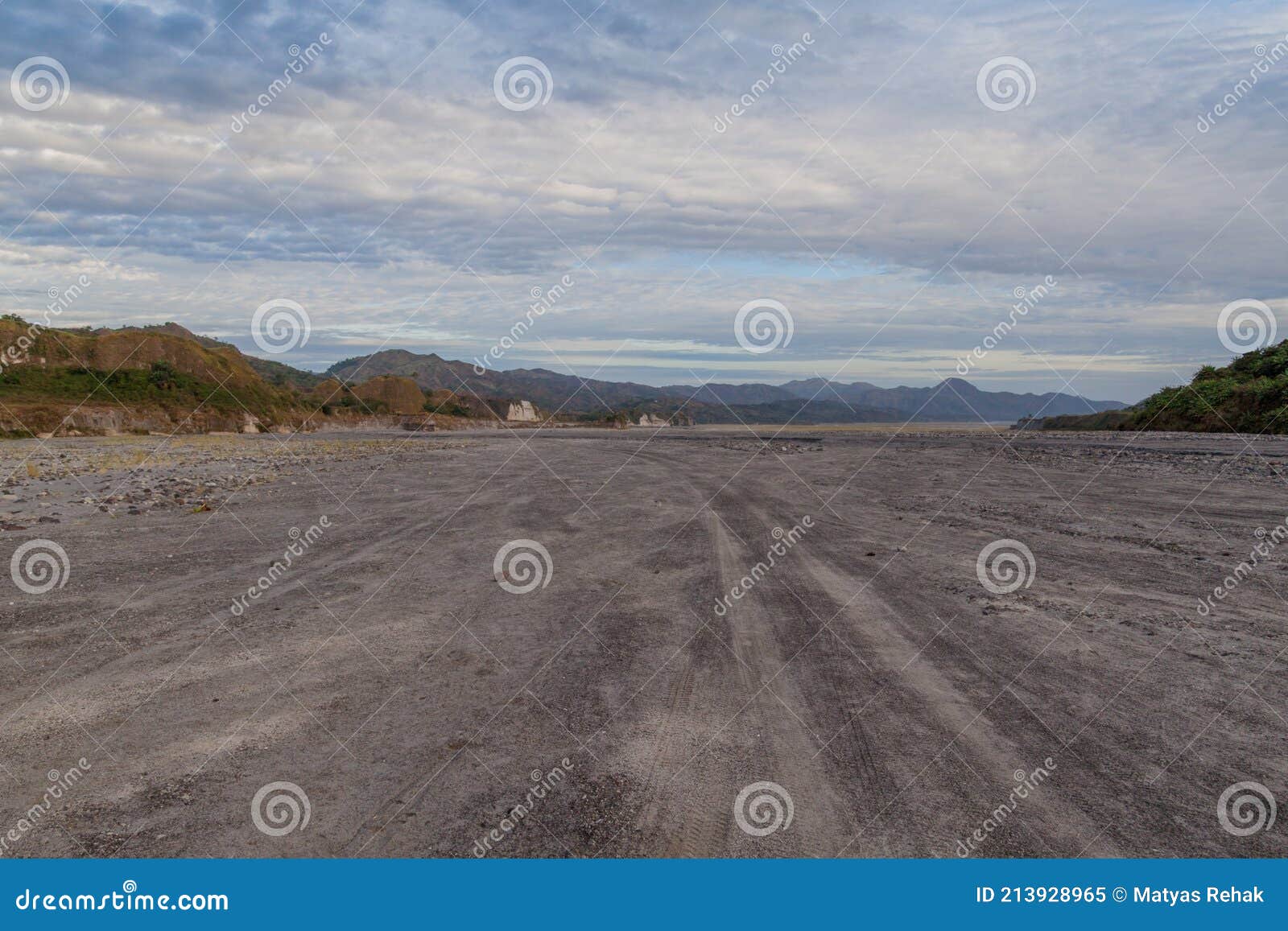 Lahar Mudflow of Pinatubo Volcano, Philippin Stock Image - Image of ...
