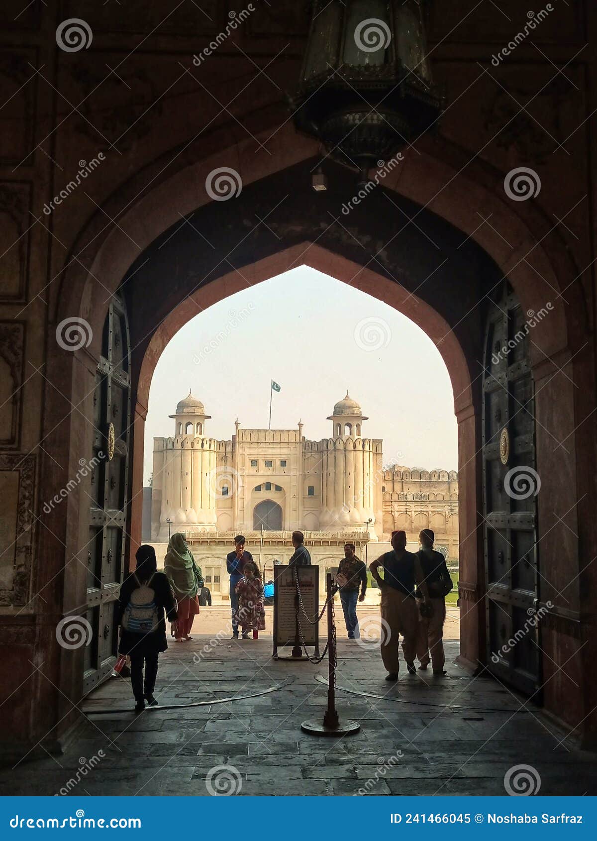 Lahore Fort Pakistan editorial image. Image of monastery - 241466045
