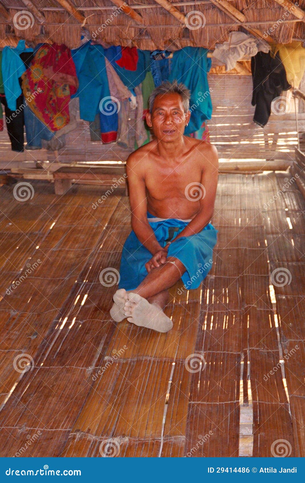 Lahu man, Thailand editorial photo. Image of embroidery - 29414486