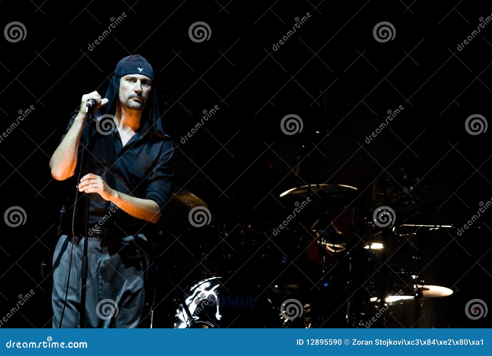 LAIBACH - rock singer editorial image. Image of serbian - 12895590