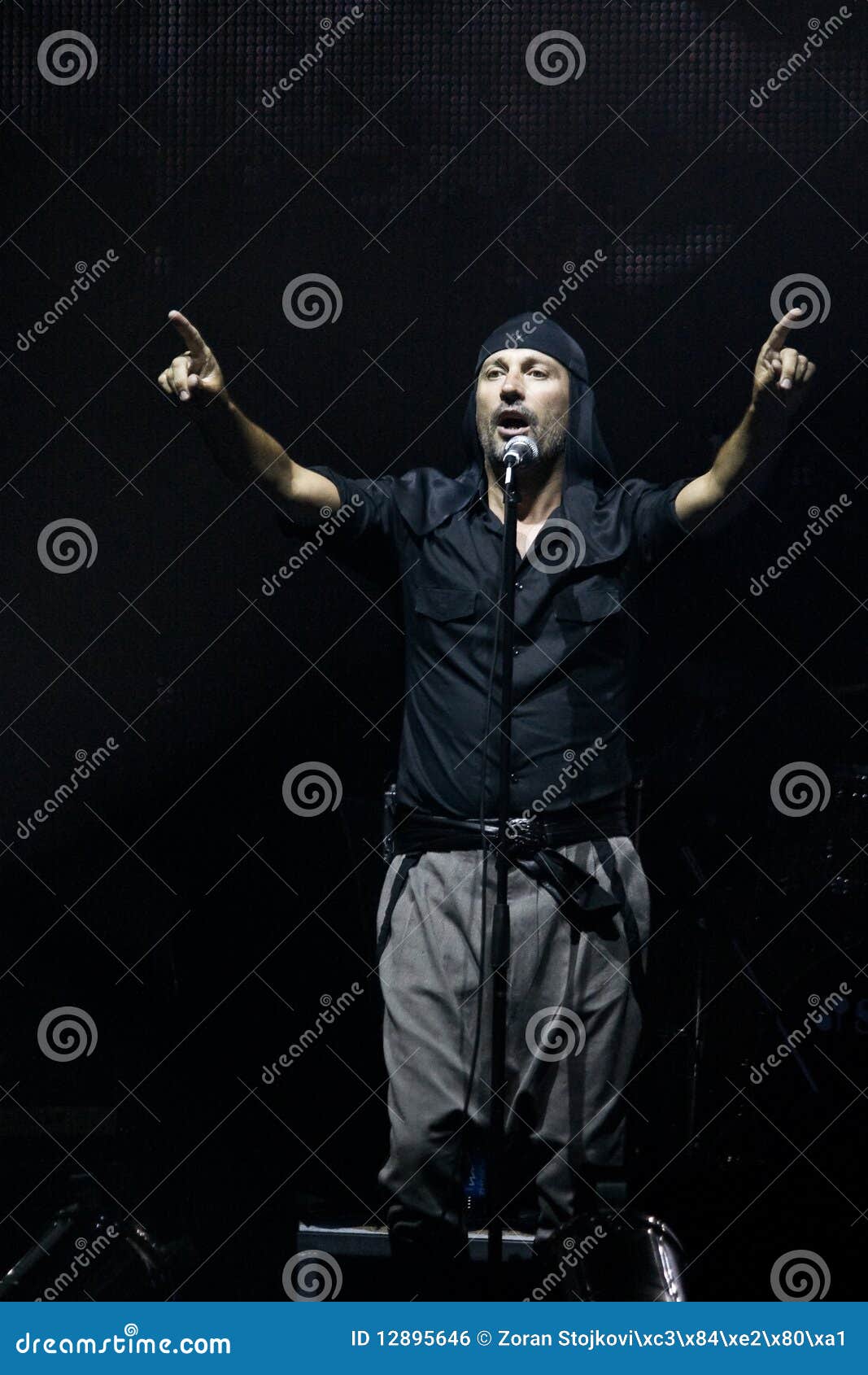 LAIBACH - rock singer editorial photo. Image of electric - 12895646