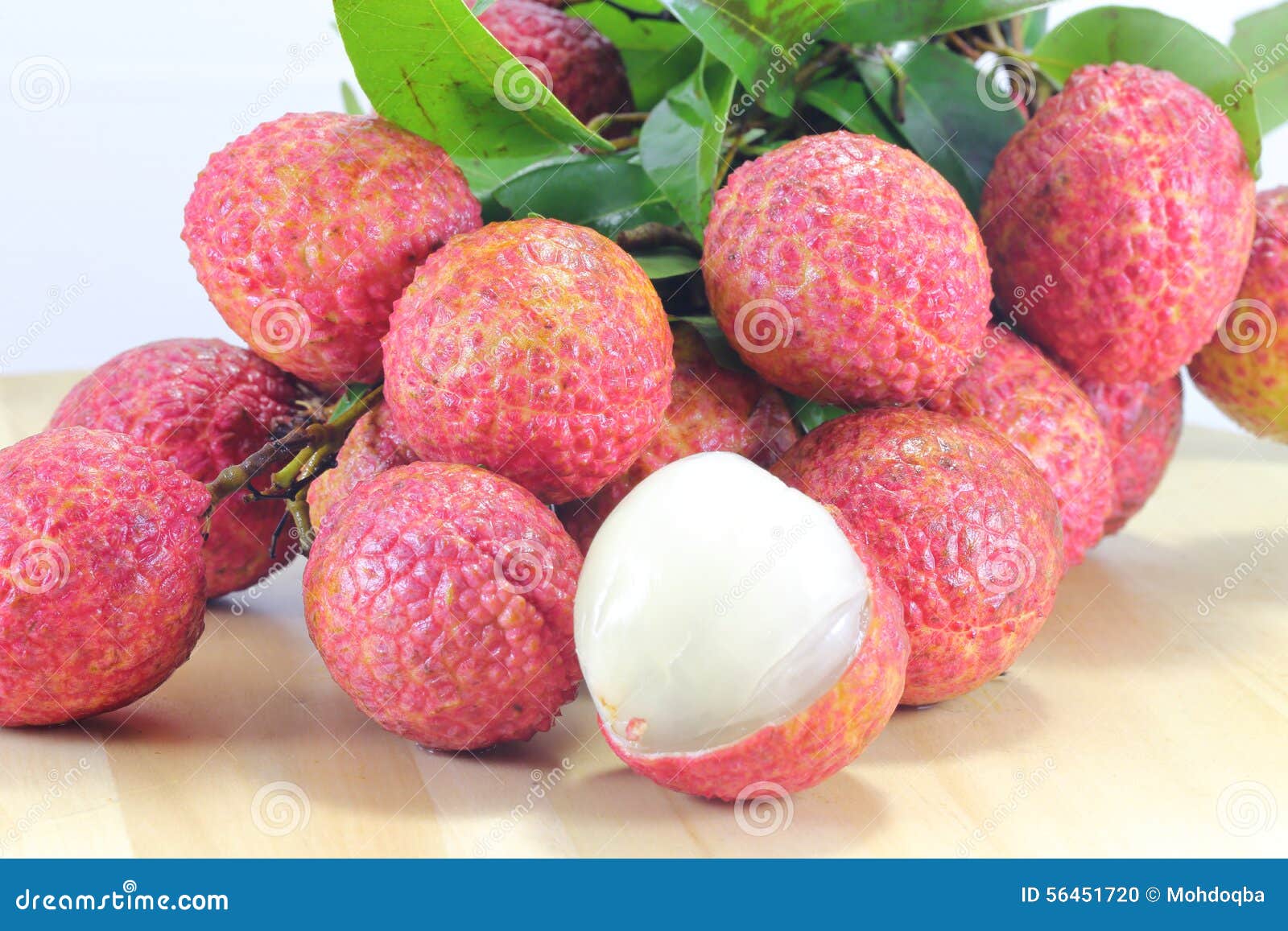 Laichi stock photo. Image of asian, laichi, close, leaf - 56451720