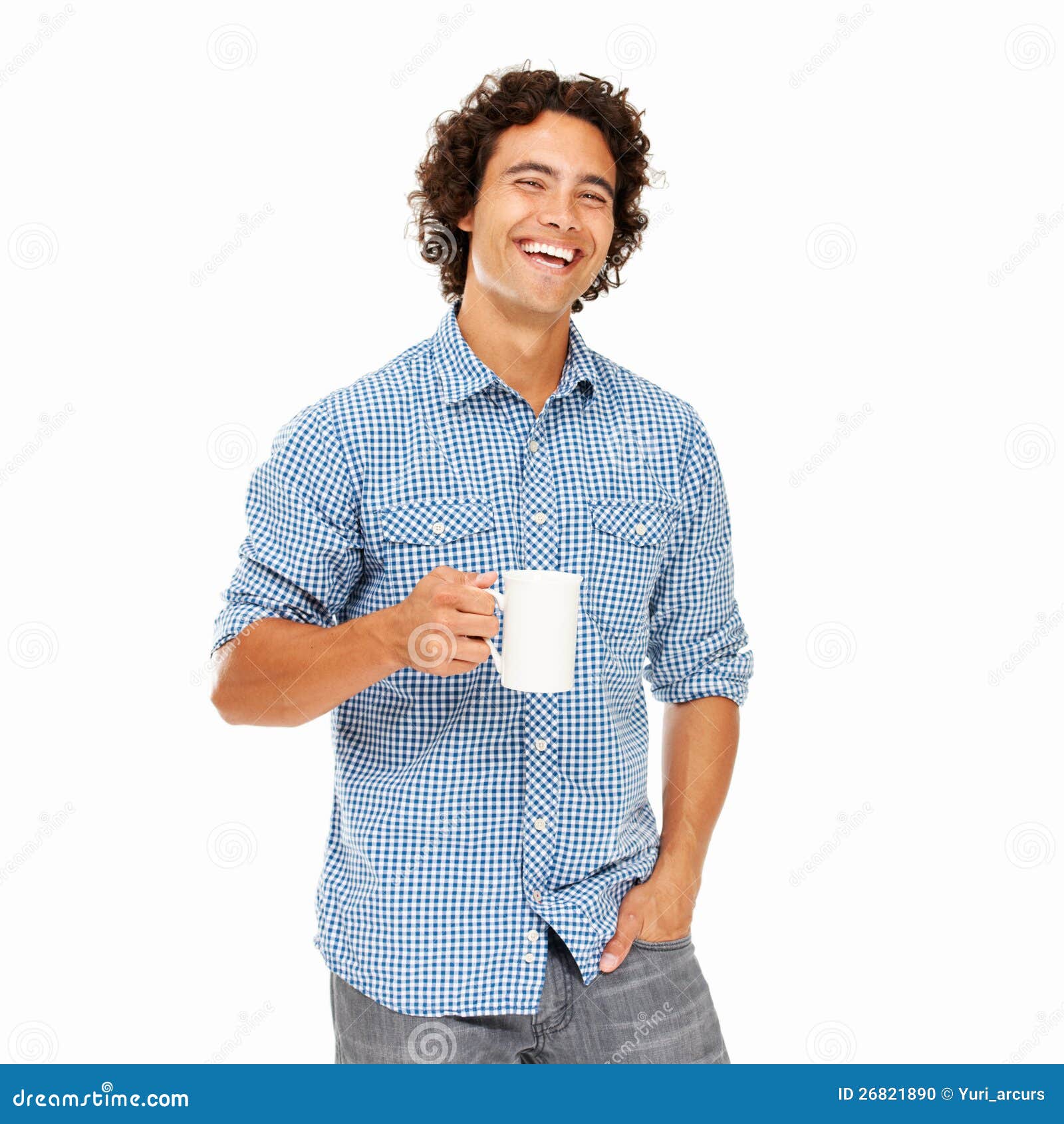 Laid Back and Going through Life with a Smile Stock Photo - Image of ...