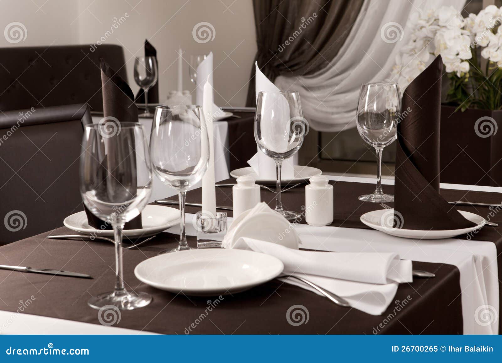 Laid the table stock image. Image of lunch, meal, dinner - 26700265