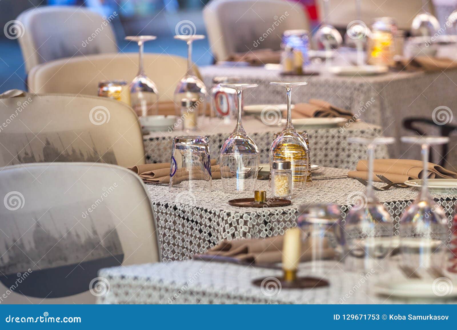 Setting Feast Dinner Table`bayram Sofrasi`with Traditional Turkish ...