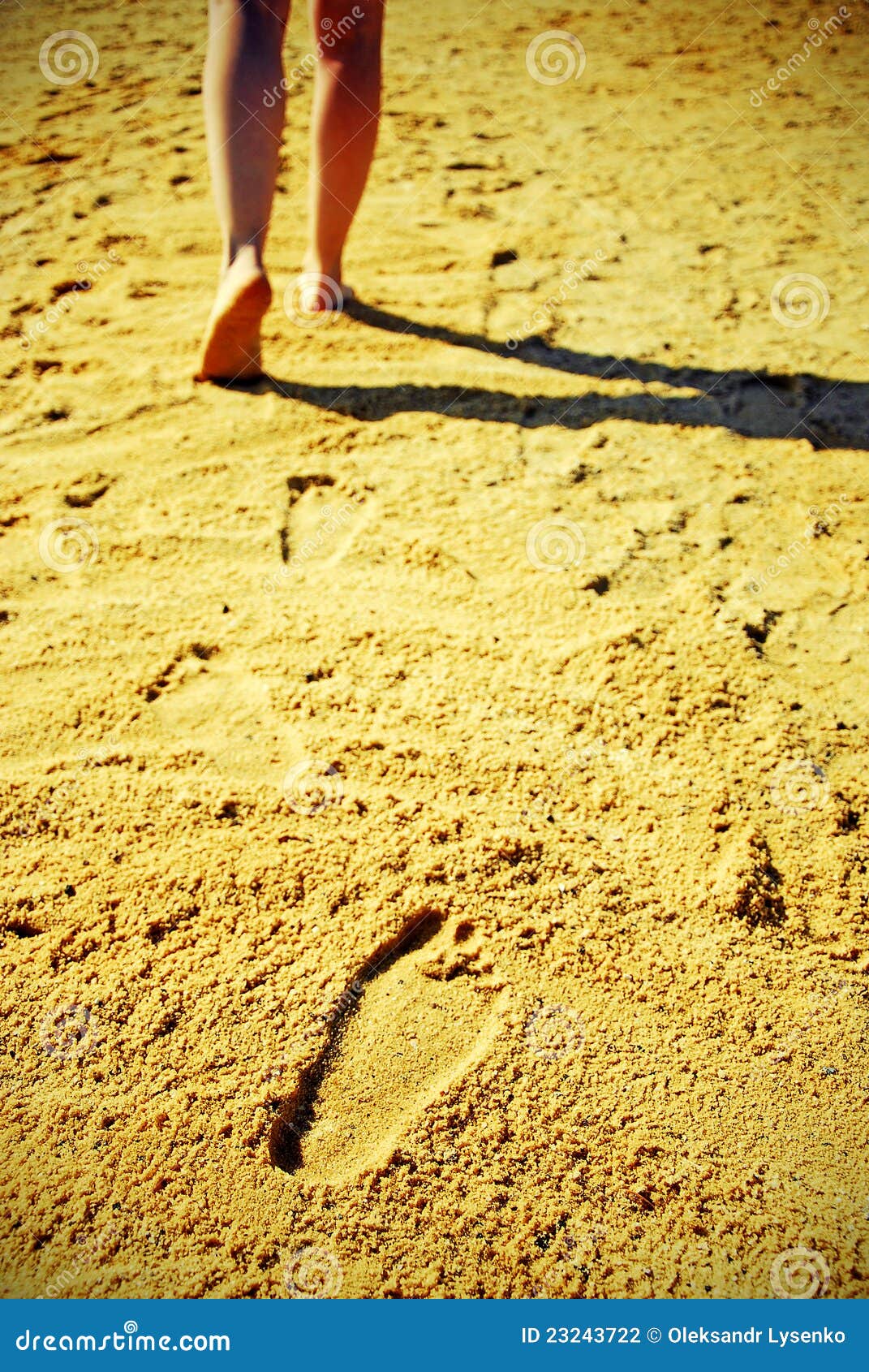 Laisser des traces photo stock. Image du frais, nature - 23243722