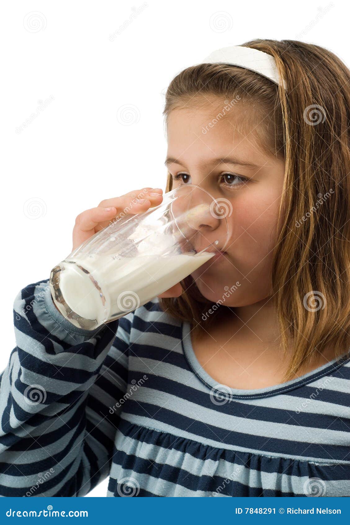 Lait De Consommation Denfant Image Stock Image Du Mignon Caucasien