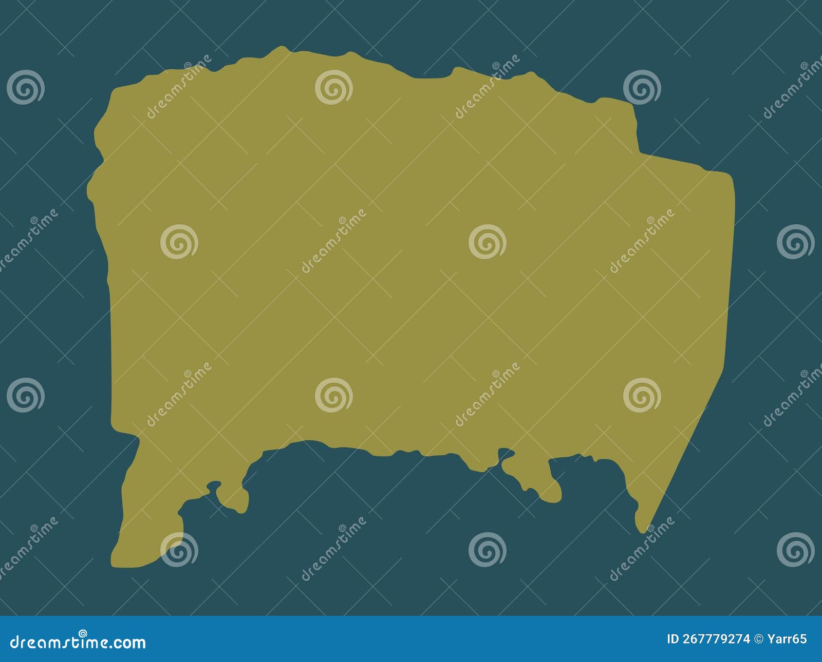 Lajas, Puerto Rico. Solid. No Legend Stock Illustration - Illustration ...