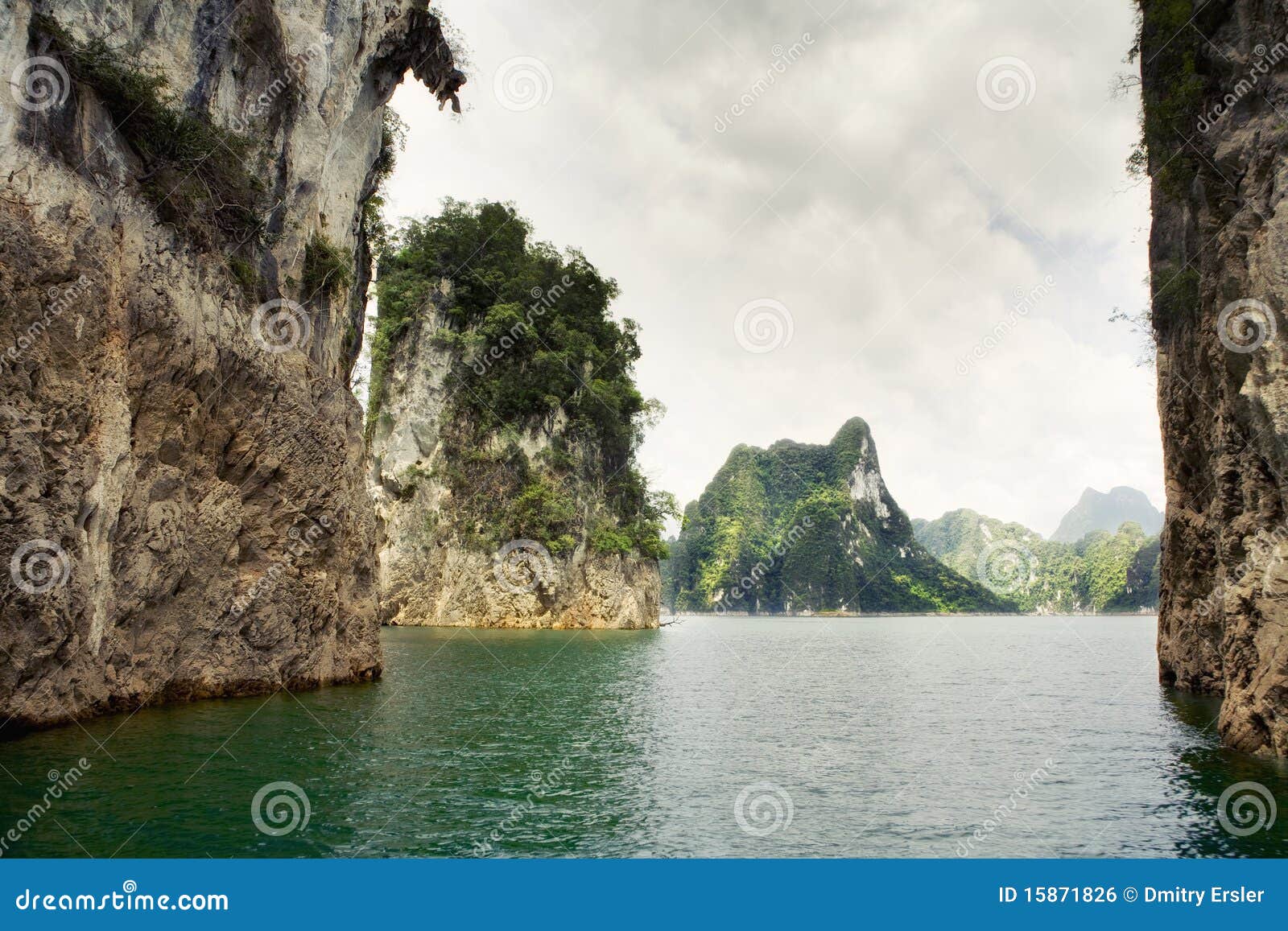 Lake stock photo. Image of exotic, cliff, lagoon, landscape - 15871826