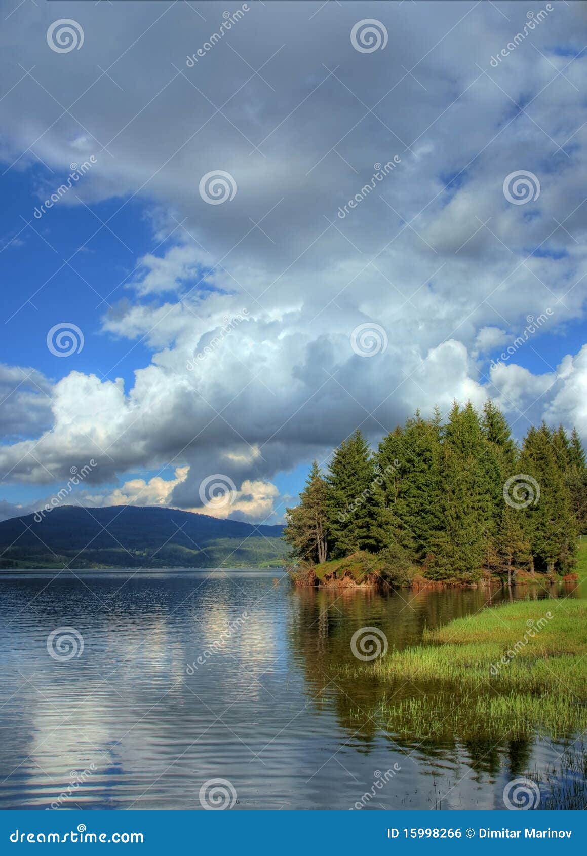 Lake stock photo. Image of rodopi, blue, nature, tourism - 15998266