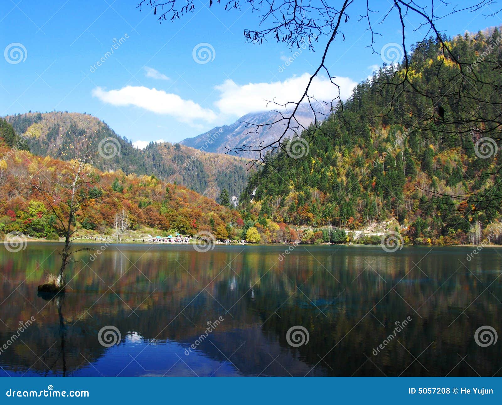 Lake stock photo. Image of blue, life, lake, color, colorful - 5057208