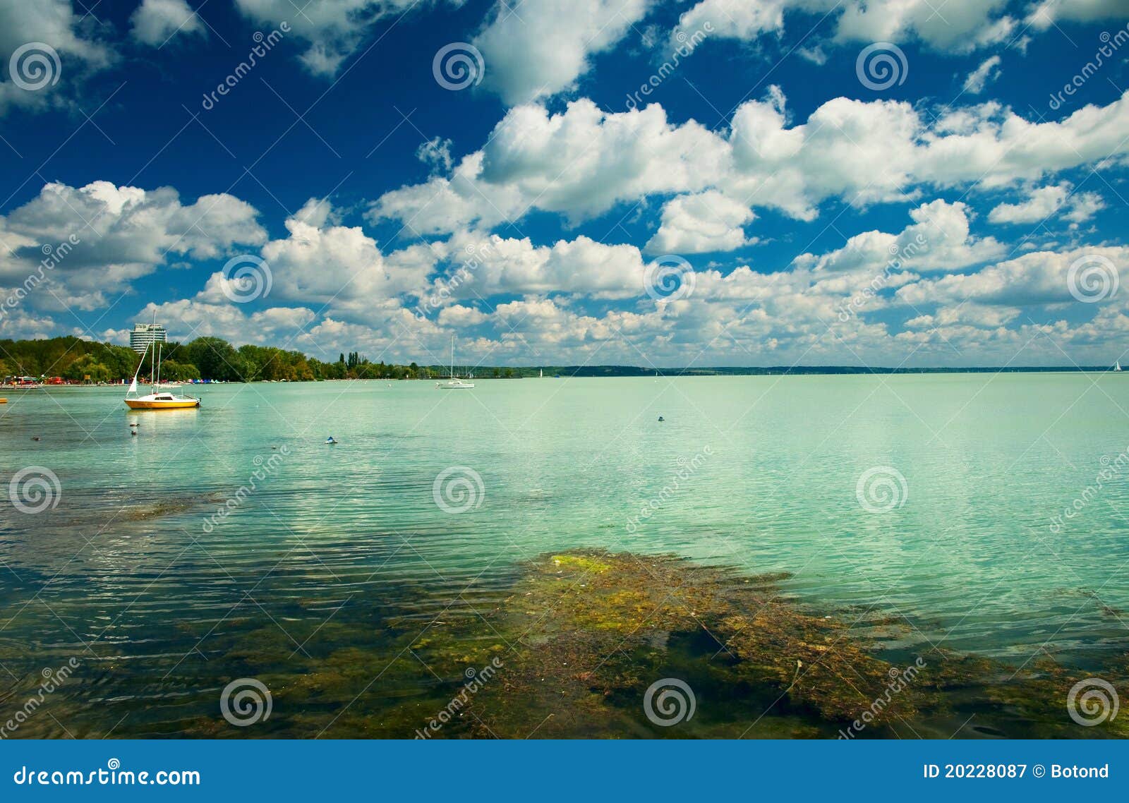 Lake Balaton stock image. Image of life, nature, stone - 20228087