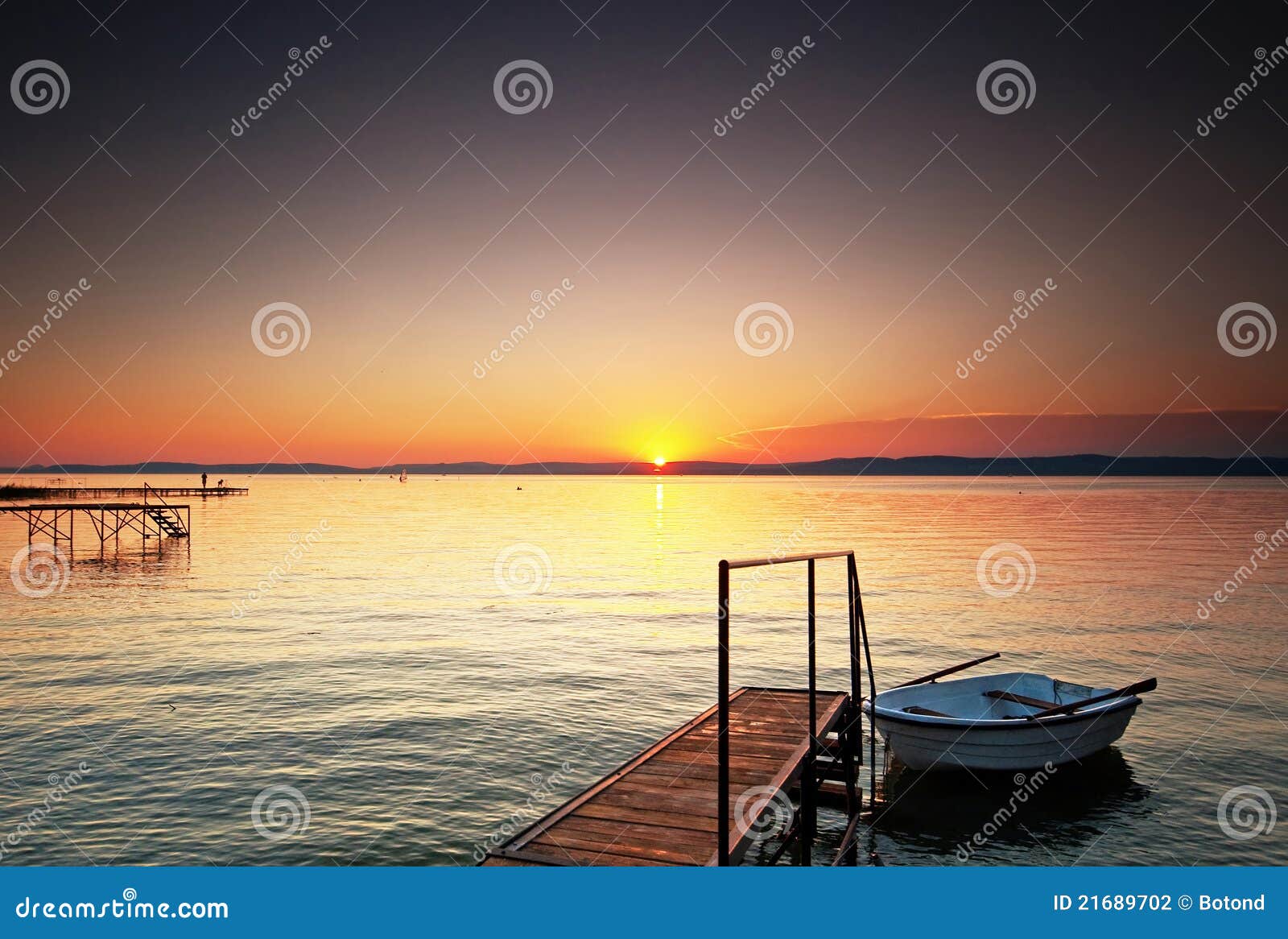 Lake Balaton stock photo. Image of colorful, europe, holiday - 21689702