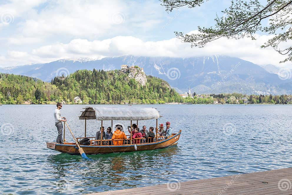 Lake Bled in Slovenia, Spring 2015 Editorial Image - Image of europe ...