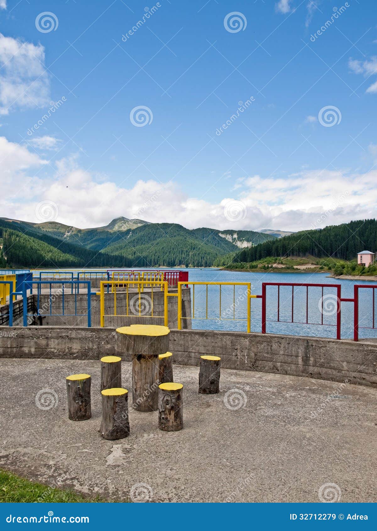 Bolboci lake from Bucegi stock image. Image of lake, river - 32712279