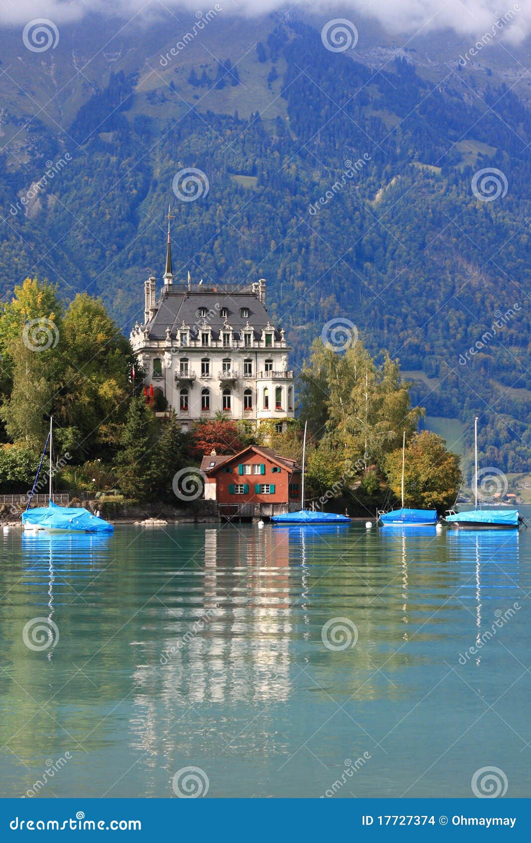 Lake Brienz, Switzerland stock photo. Image of serene - 17727374
