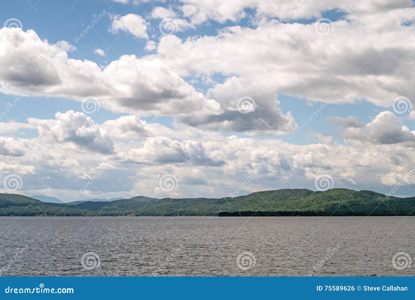 Lake Champlain, Vermont stock photo. Image of vermont - 75589626