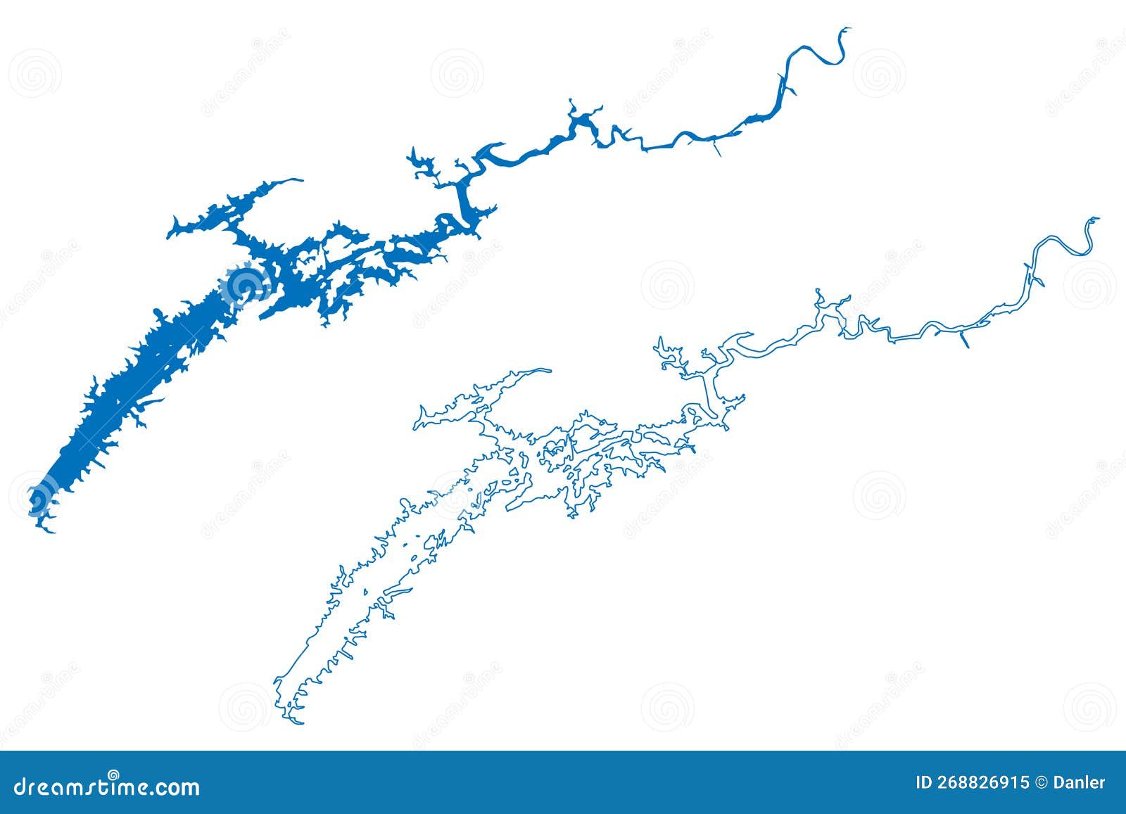 Tennessee Sketch Scribble Map Isolated On White Background. Hand Drawn ... Tennessee Sketch Scribble Map Isolated On White Background. Hand Drawn ...