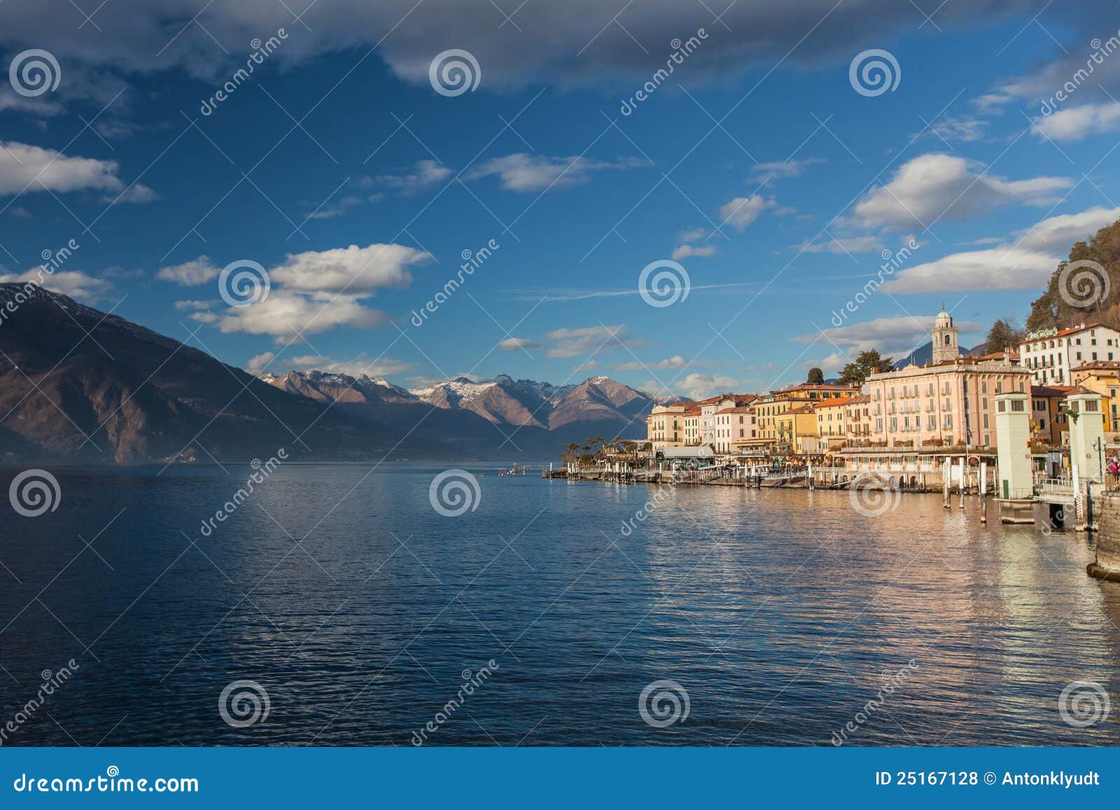 Italy, Bellagio, Lake Como, Steel Gate Stock Image | CartoonDealer.com ...