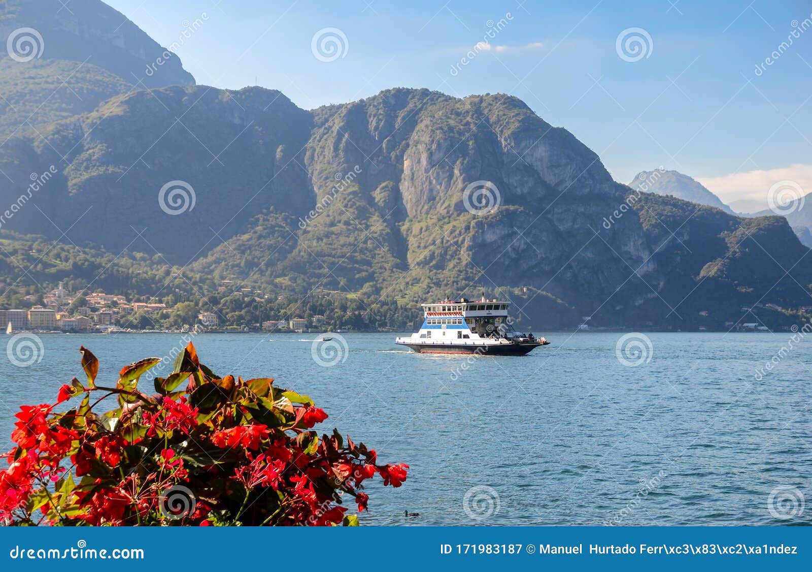 Lake Como editorial photography. Image of como, countries - 171983187