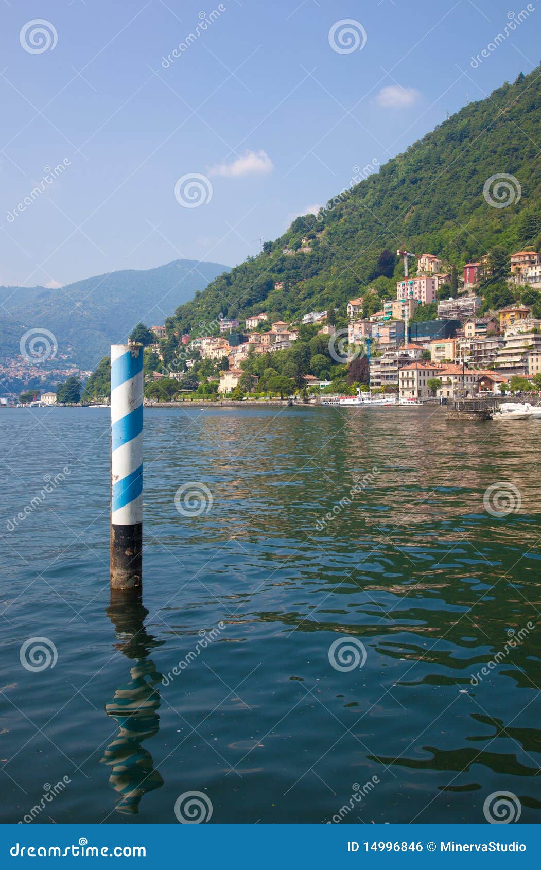 Lake of Como landscape stock photo. Image of nature, romantic - 14996846