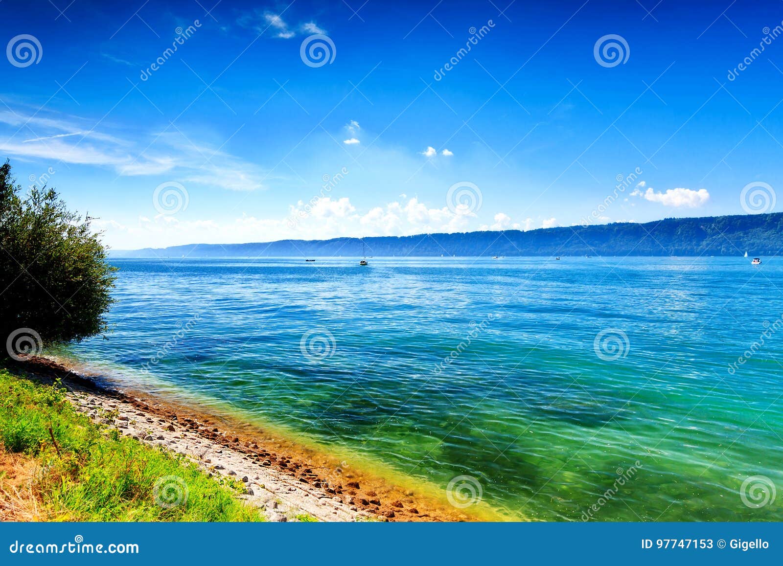 Lake Constance Bodensee stock image. Image of konstanz - 97747153