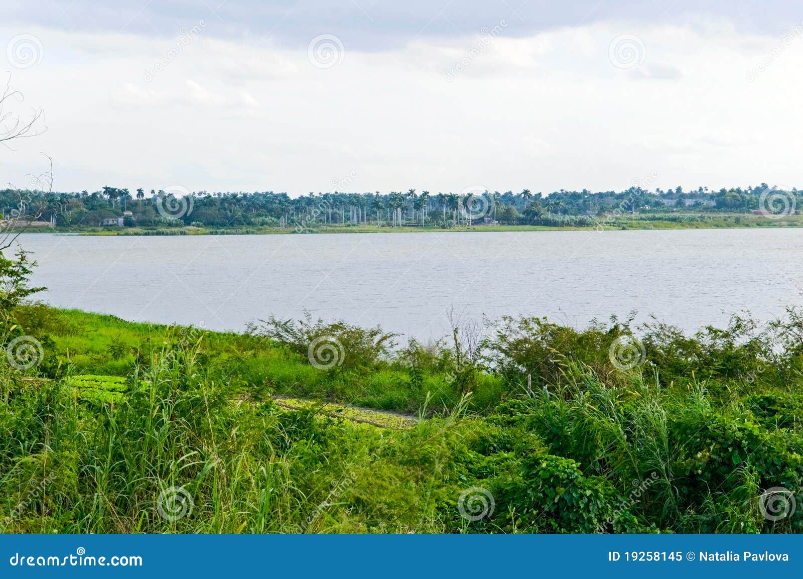 Lake, Cuba stock image. Image of horizontal, scene, landscape - 19258145