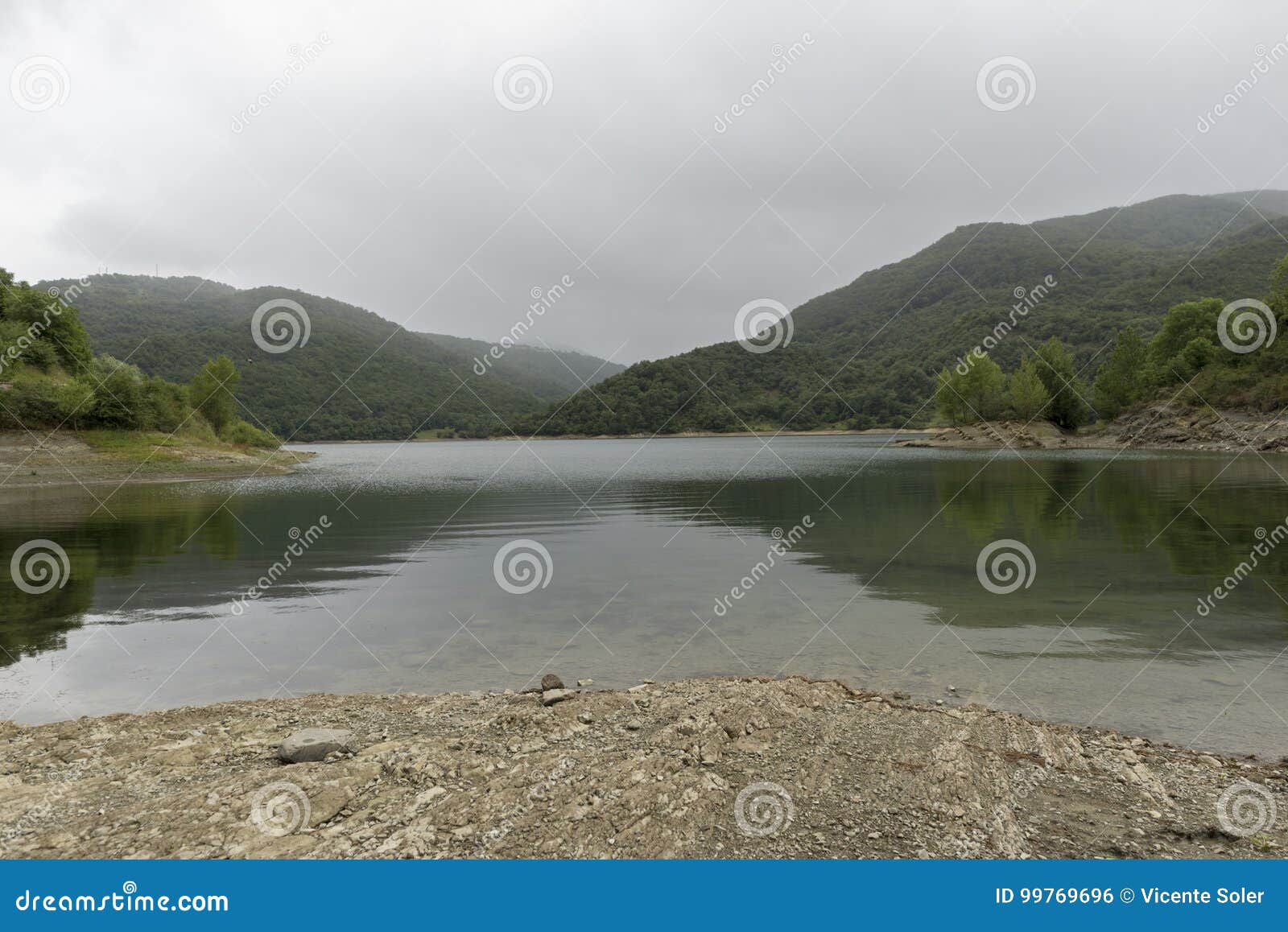 The Lake of Eugi stock photo. Image of eugi, mountain - 99769696