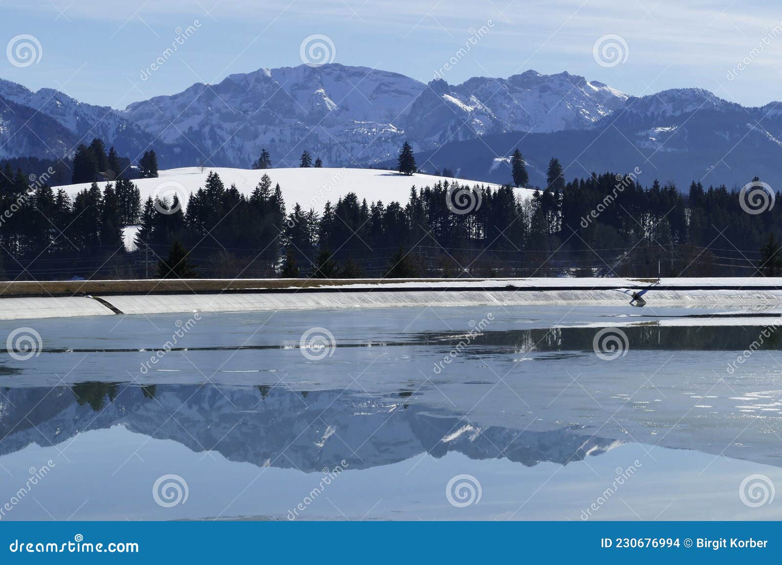 Lake Forggensee in Bavaria, Germany Stock Photo - Image of landscape ...
