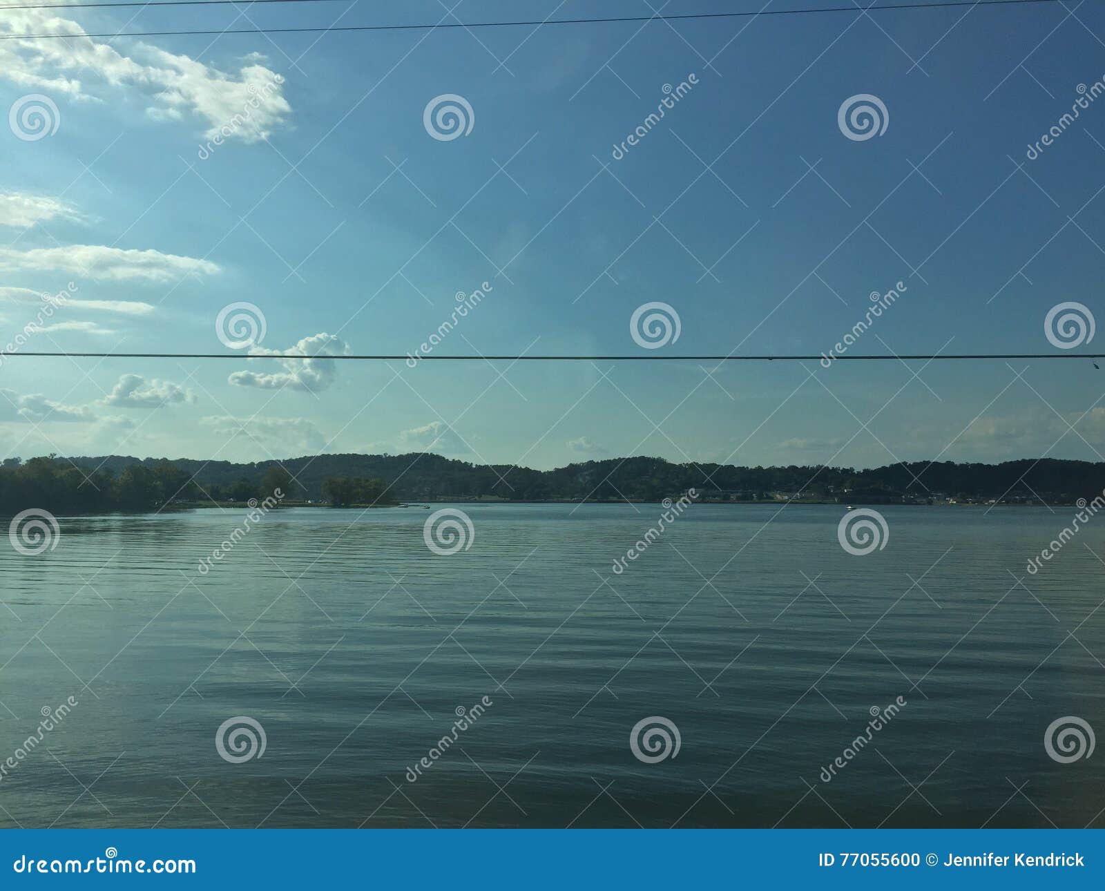 Lake front stock photo. Image of waterway, loch, lakeside - 77055600