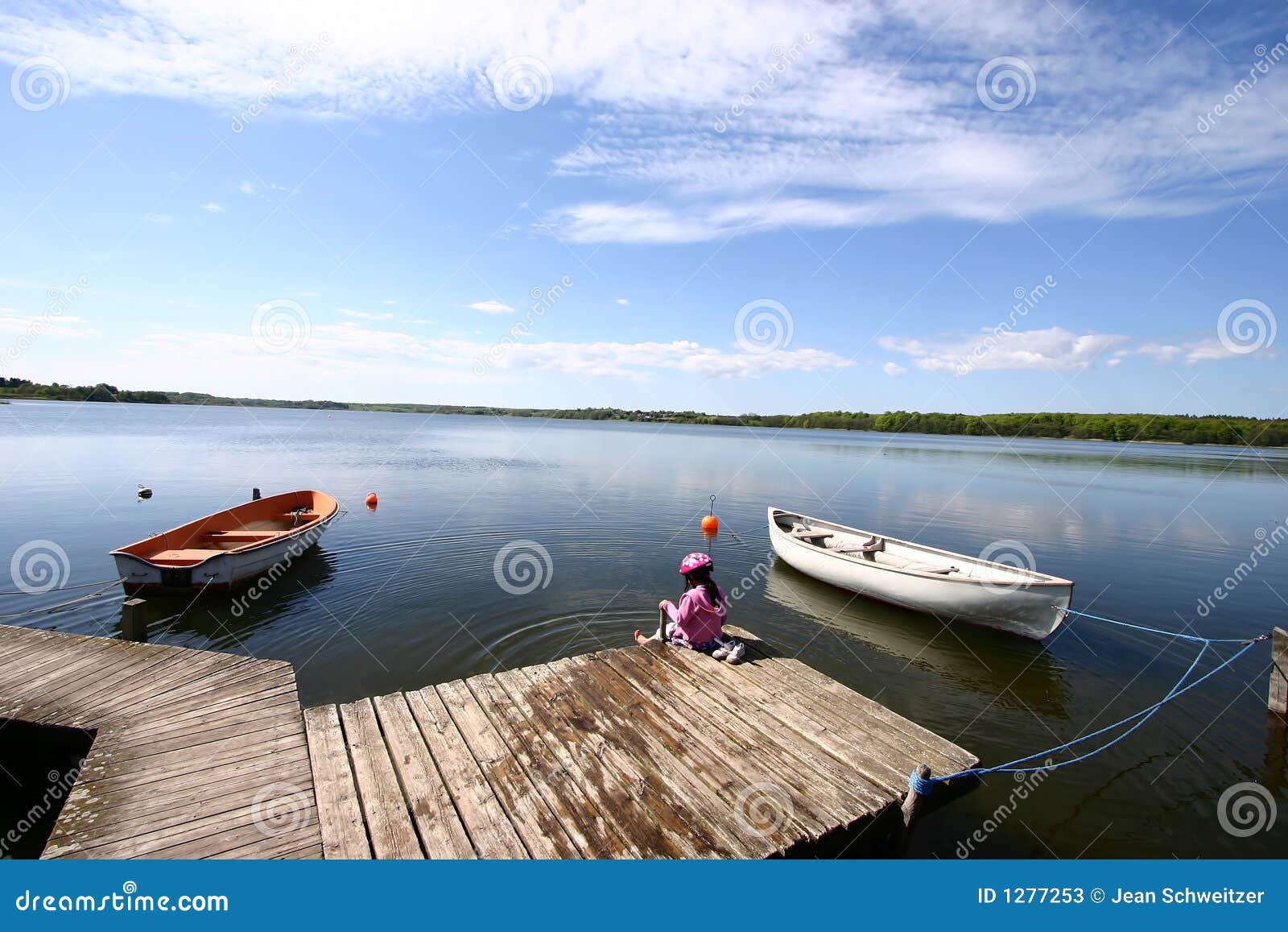 Lake fun stock image. Image of landscape, amuse, calm - 1277253