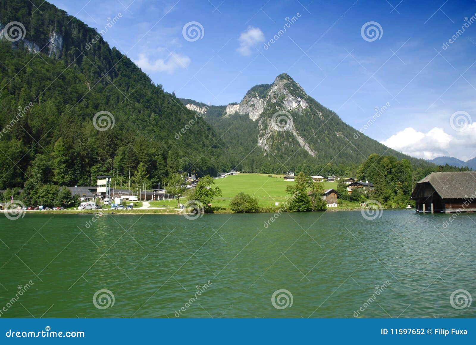 Lake in Germany stock photo. Image of bavaria, mountains - 11597652
