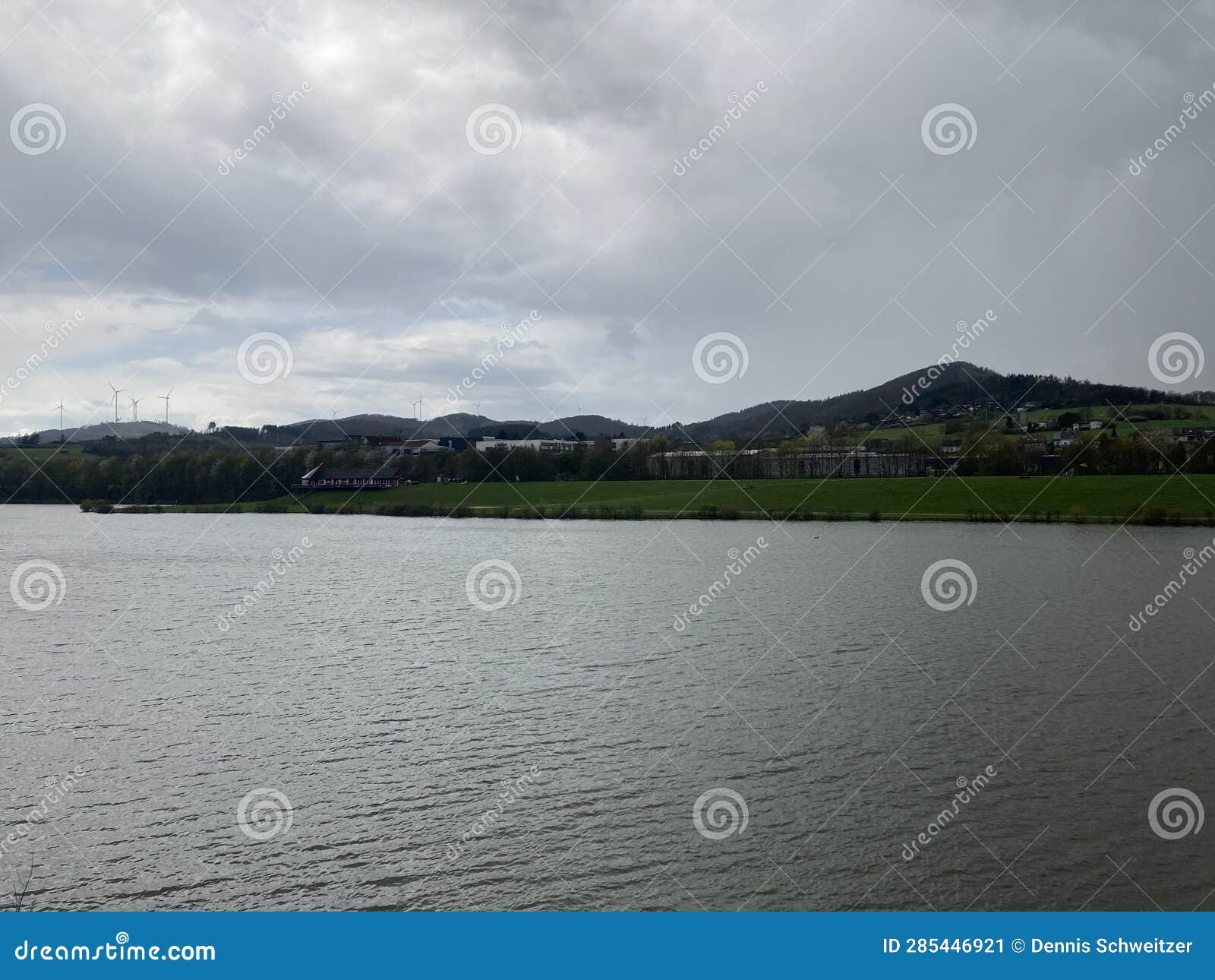 A Lake in Germany in a Hilly Area Stock Image - Image of blue, heaven ...