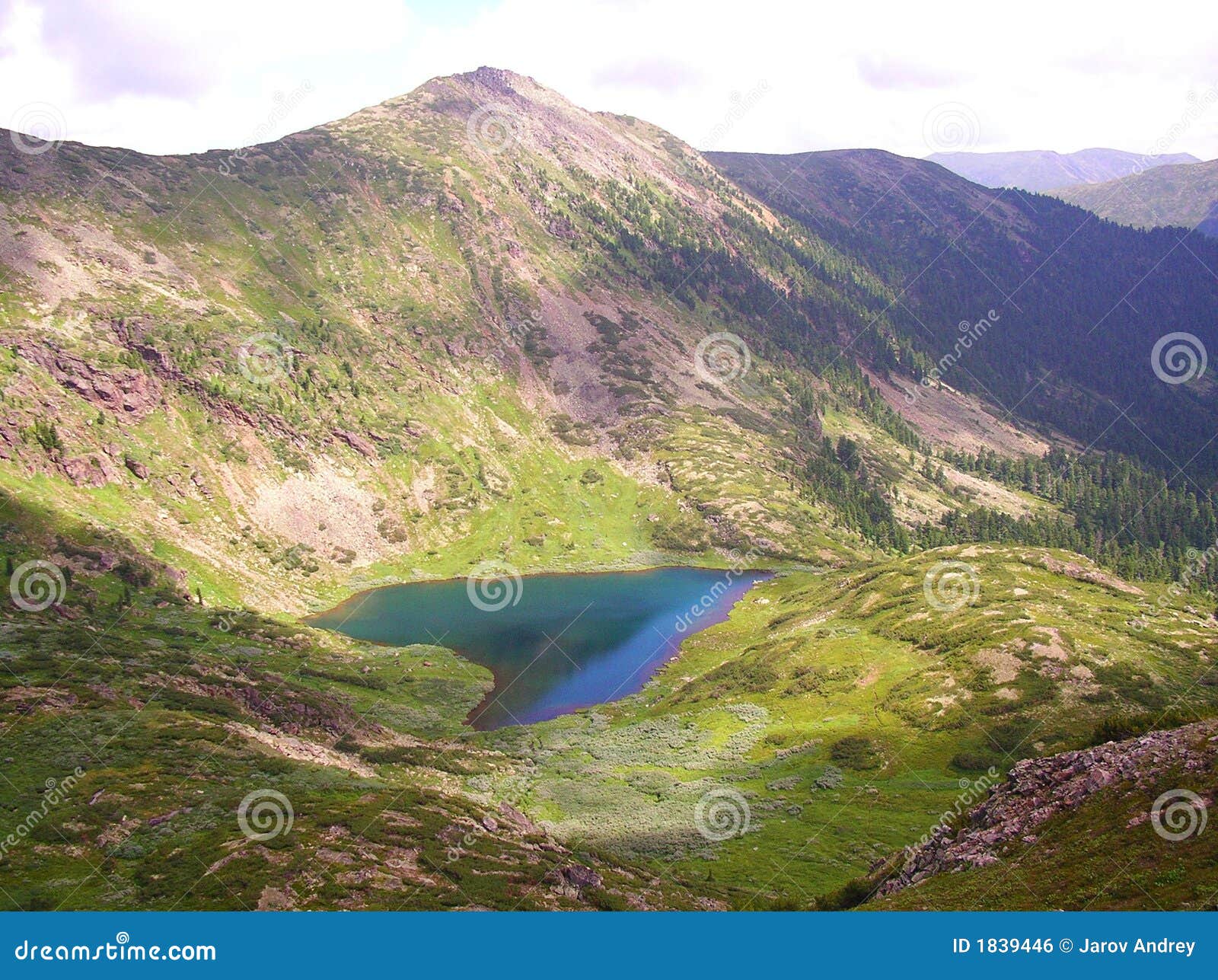 Lake heart stock photo. Image of hamar, nature, mountaineering - 1839446