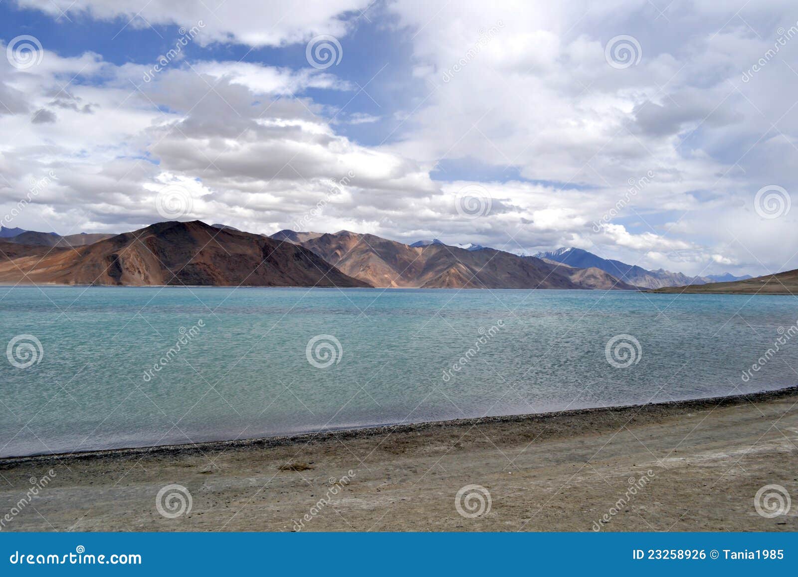 Lake in Himalayan Mountains Stock Photo - Image of ancient, himalayas ...