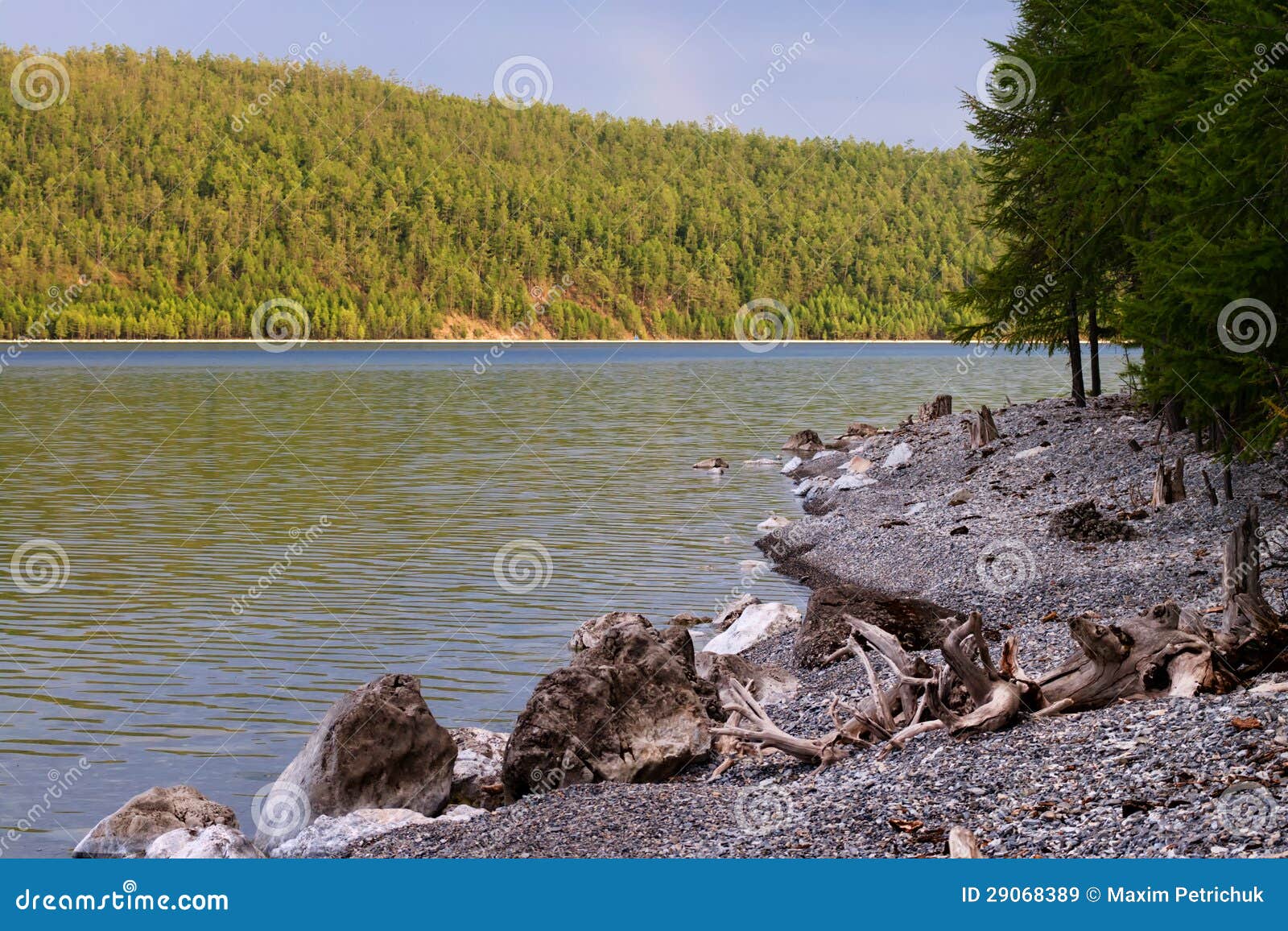 Lake Hovsgol, Mongolia stock image. Image of cloudy, traditional - 29068389