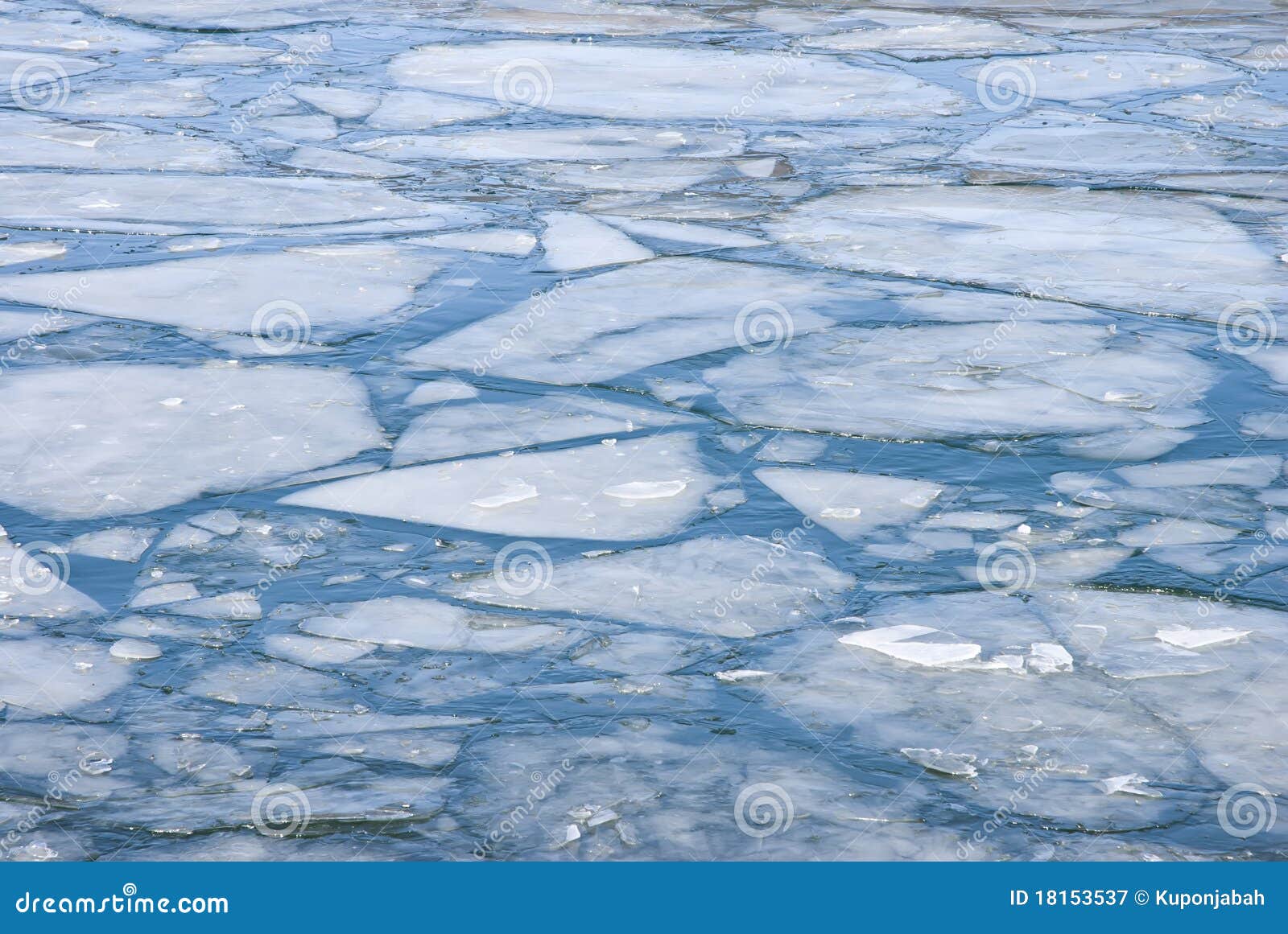 Lake ice stock image. Image of mirror, outdoor, crack - 18153537
