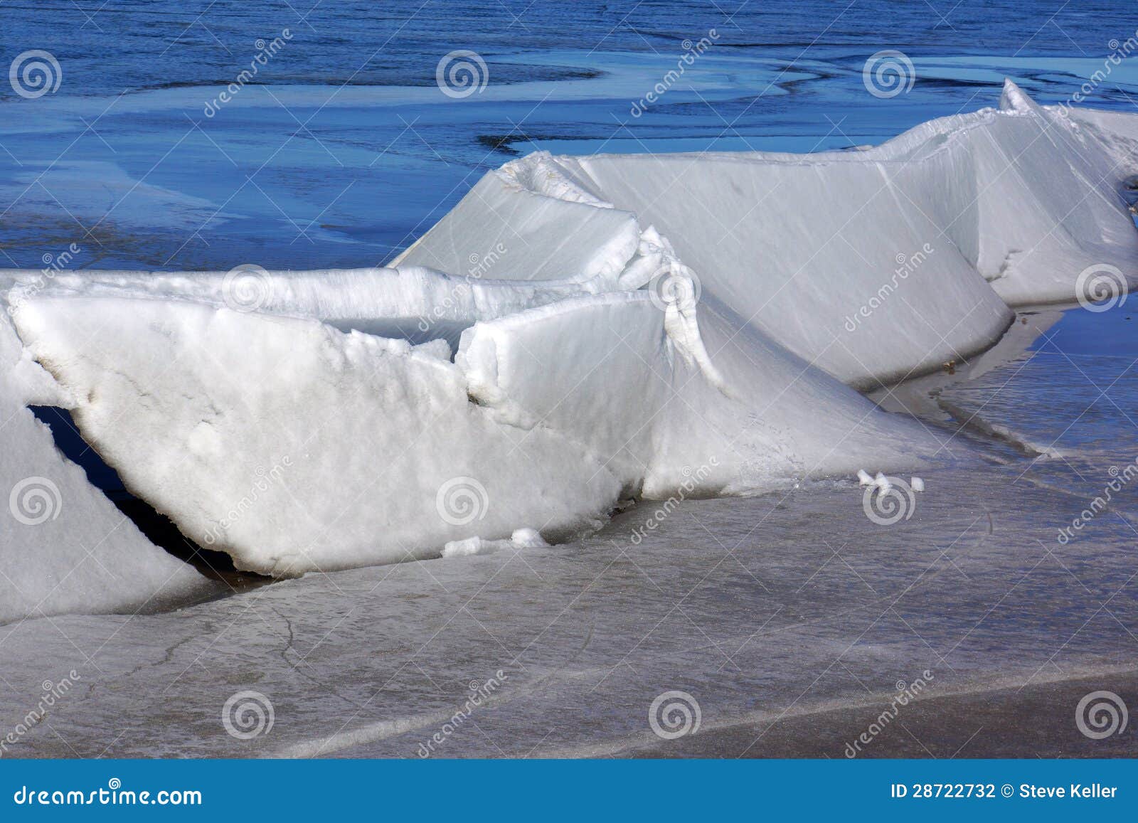 Lake Ice stock photo. Image of flow, white, slick, cold - 28722732